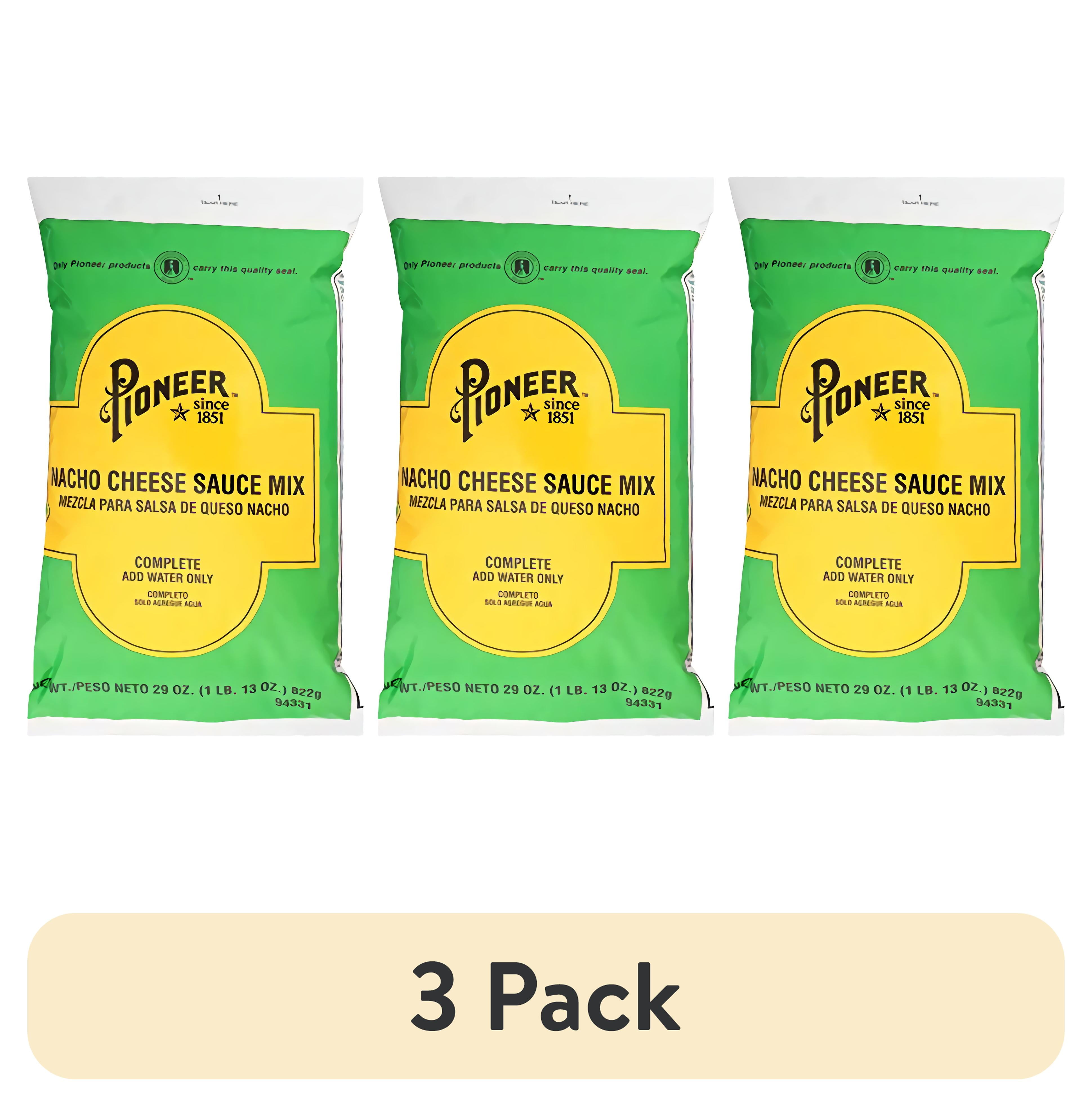 (3 pack) Nacho Cheese Sauce Powder Mix, 29 Ounces, Pack of 2 - Walmart.com