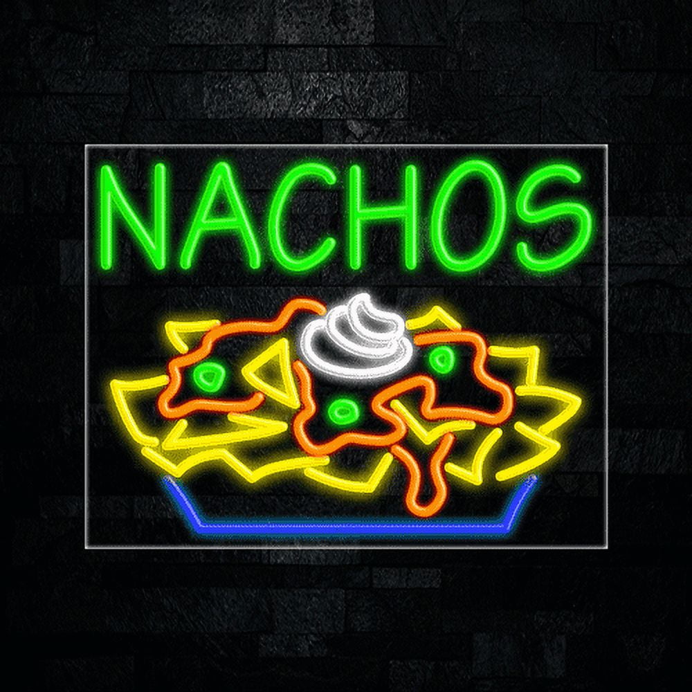 Nacho LED Neon Sign 28"L x 22"H #31752 - Walmart.com