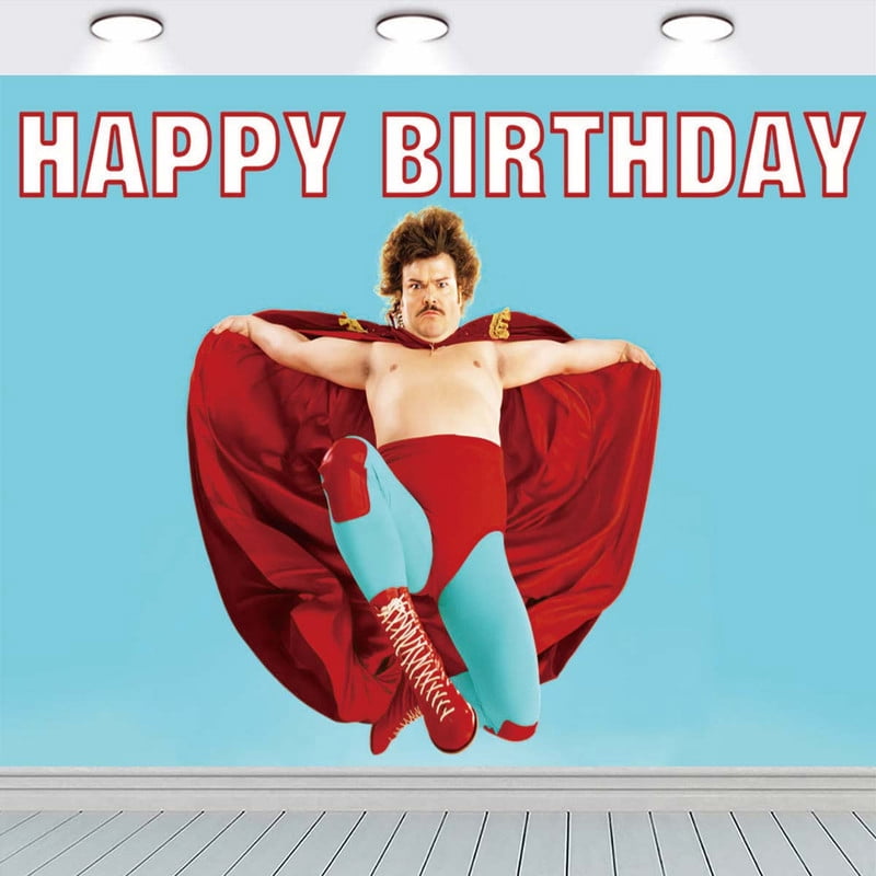 Nacho Libre Background Wall Decor Taspestry Post Banner Backdrop Party ...