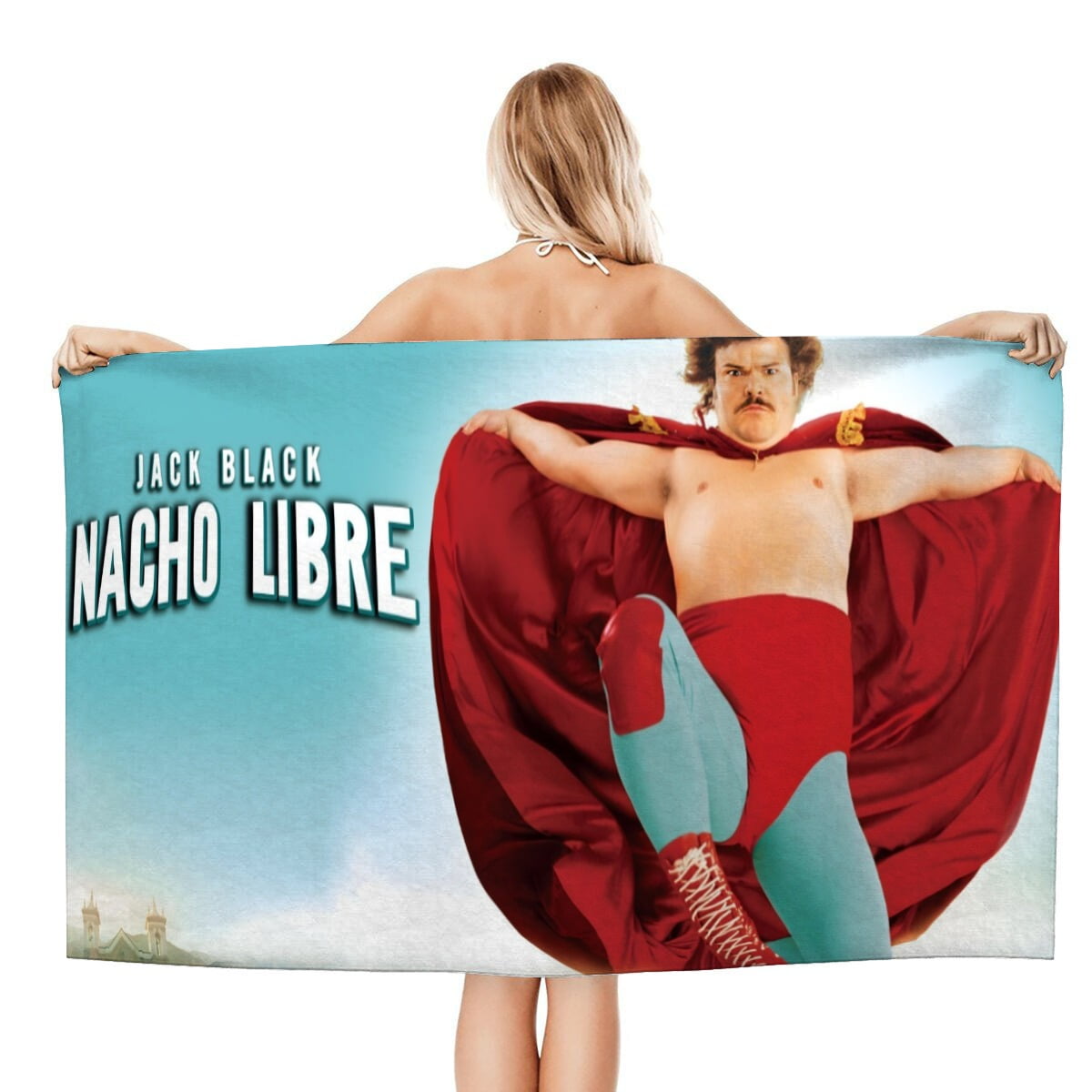 Nacho Libre-theme Gifts Quick-dry Beach Towel for Women Girl Birthday ...