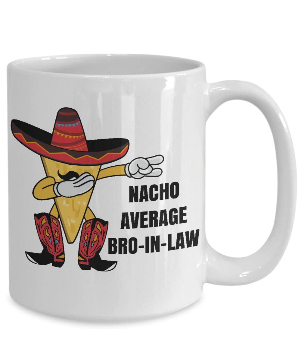 Nacho average in law whie gif mug - Walmart.com