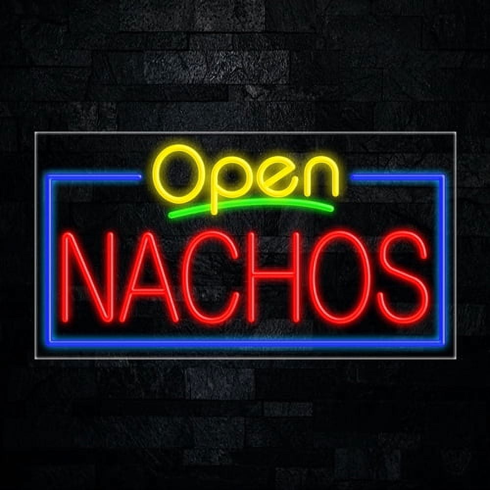 Nachos LED Neon Sign 33"L x 18"H #35803 - Walmart.com