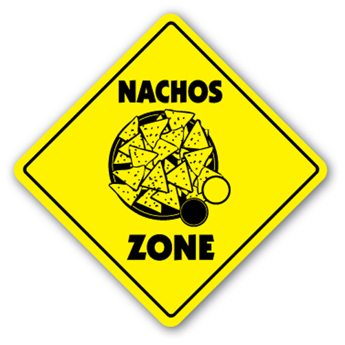 Nachos Zone [3 Pack] of Vinyl Decal Stickers |decoration for Laptop Car ...