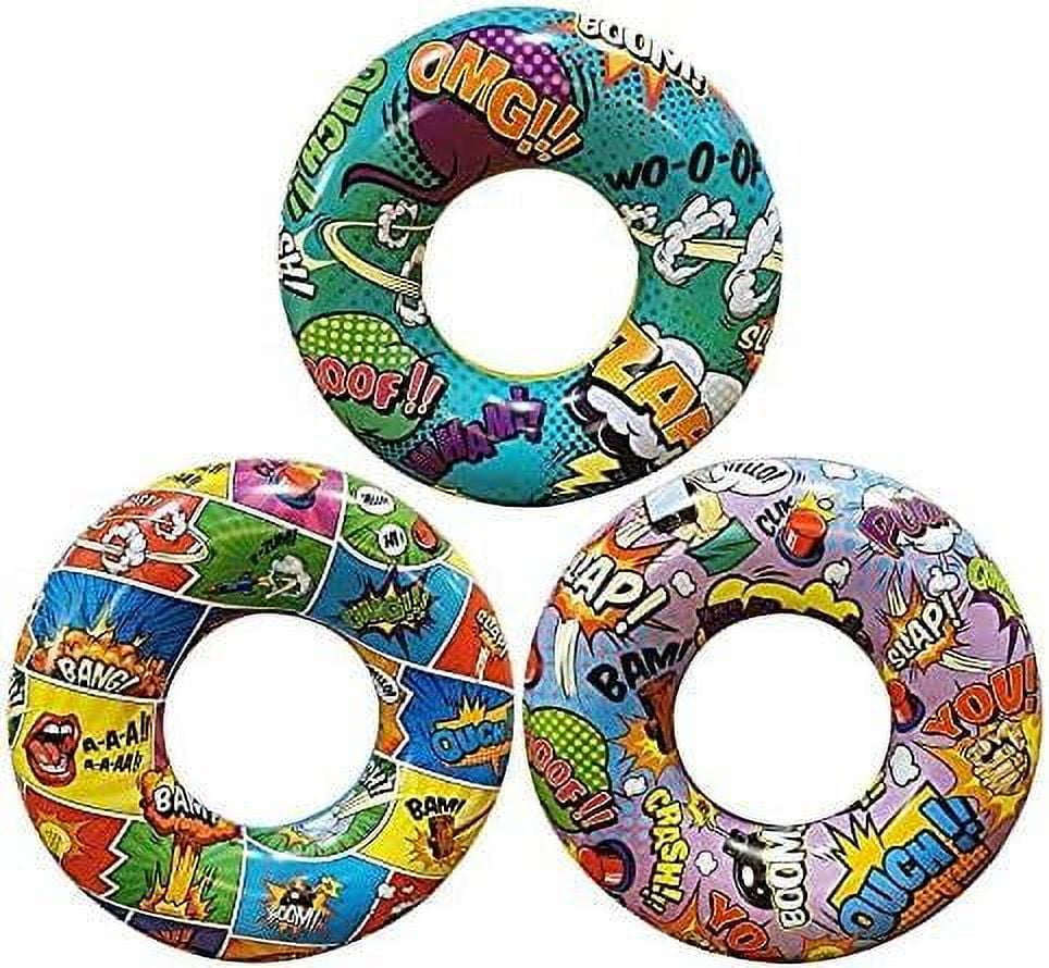 Nacnic Pool Floats Comics Pop Art Swimming Pool Inflatable Tubes for ...