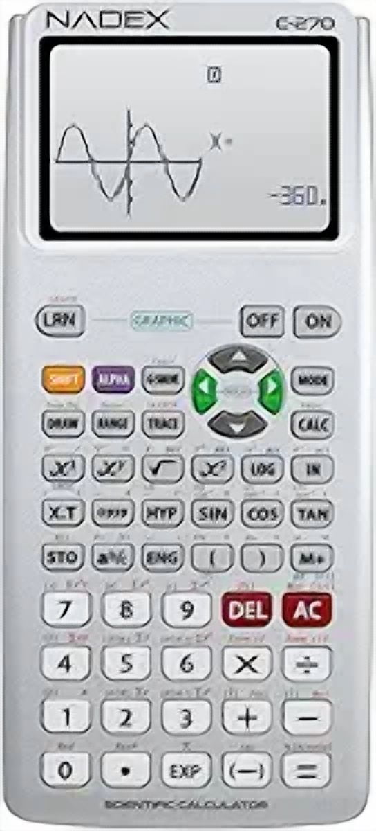 Nadex Scientific Calculator with Graph Functions for College and High ...