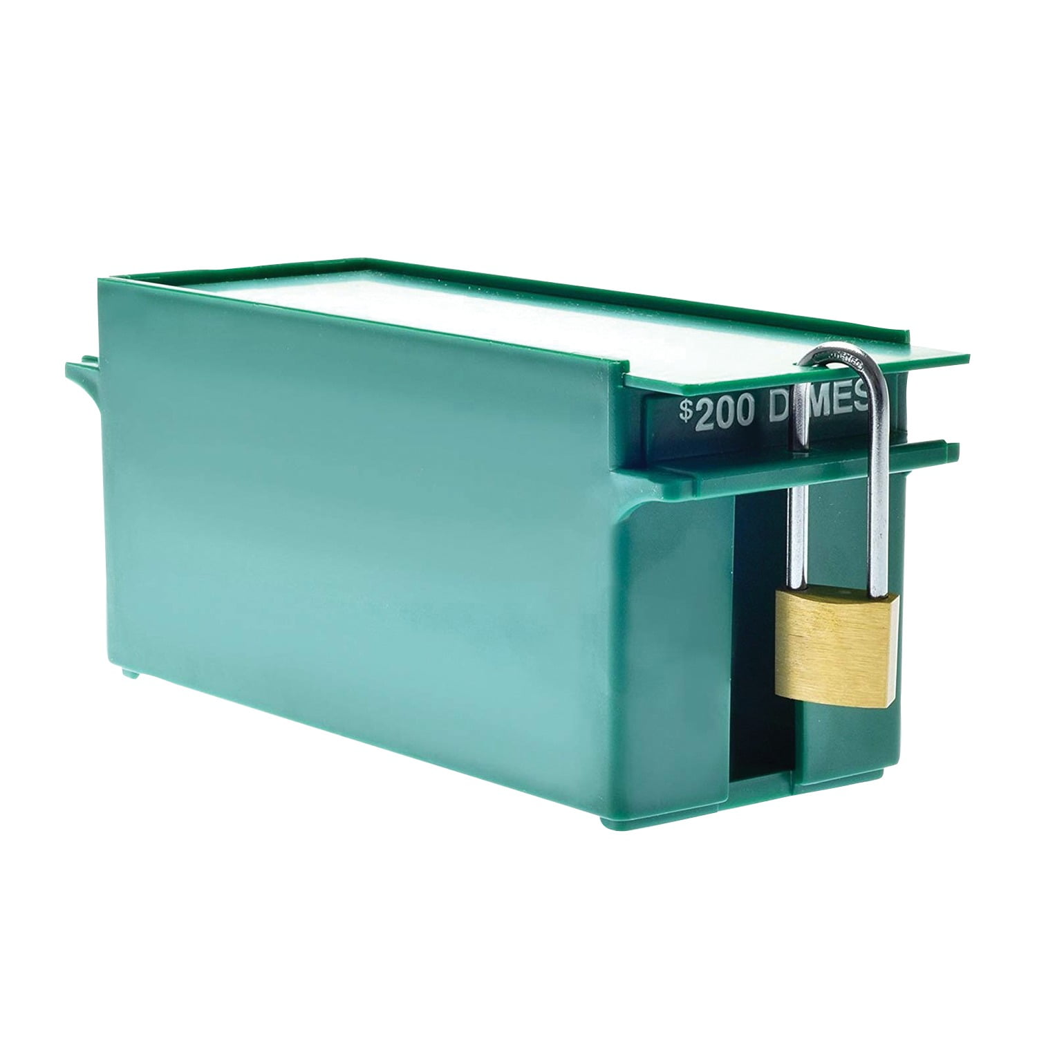 Nadex Coins Large Capacity Rolled Dimes Coin Storage Box, AEX1-1015 ...