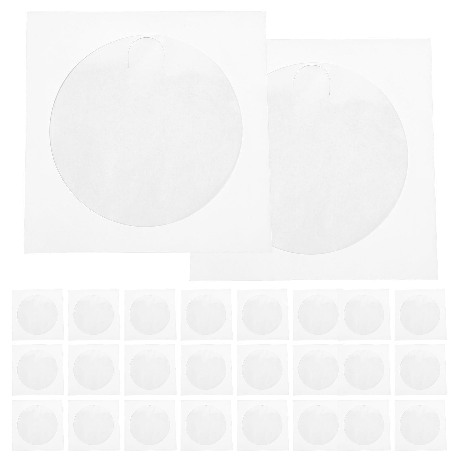 Nadi 100pcs CD Sleeves Paper DVD Envelopes CD Paper Sleeves CD Paper ...