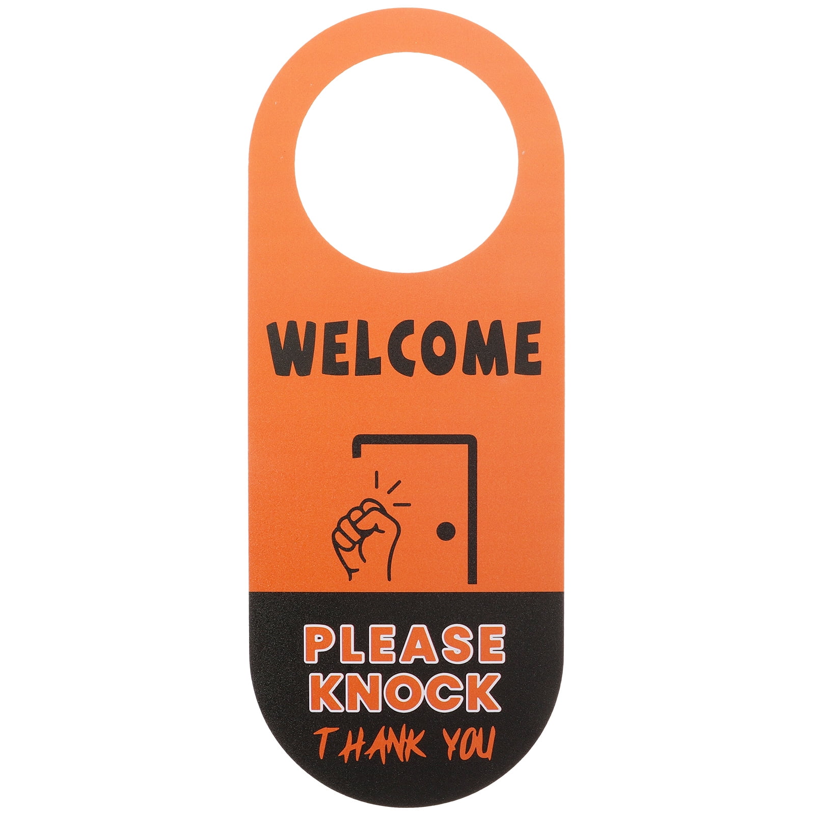 Nadi Door Hanger Sign Office Door Knob Hanger Sign Please Knock Door ...