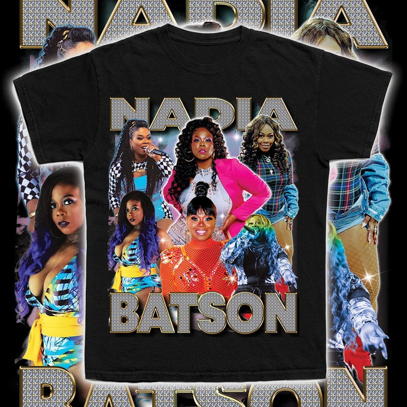 Nadia Batson png, Rap Tshirt design, ready to print, printable design ...