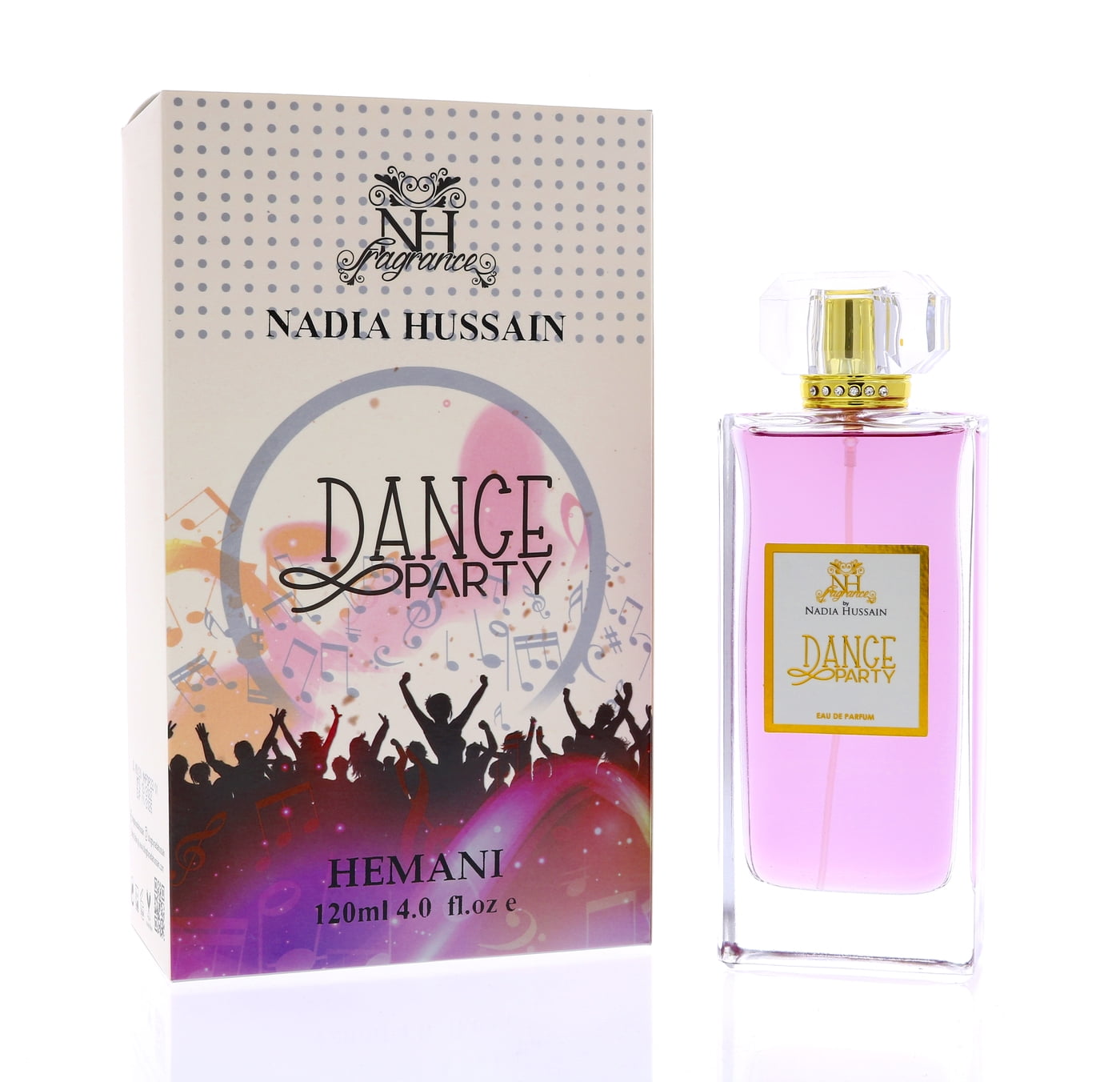 Nadia Hussain Dance Party Perfume for Women, 120mL, Floral Jasmine and ...