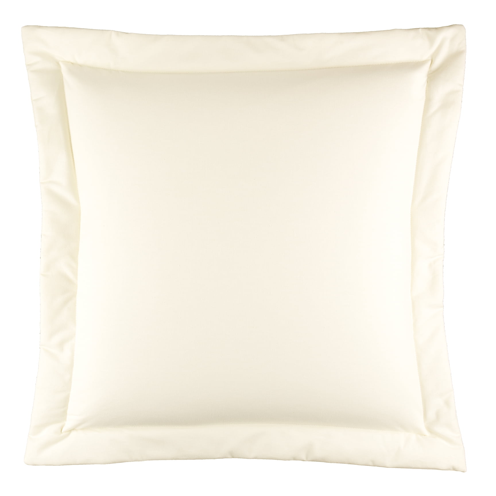 Nadine Solid Cream Euro Sham - Walmart Business Supplies