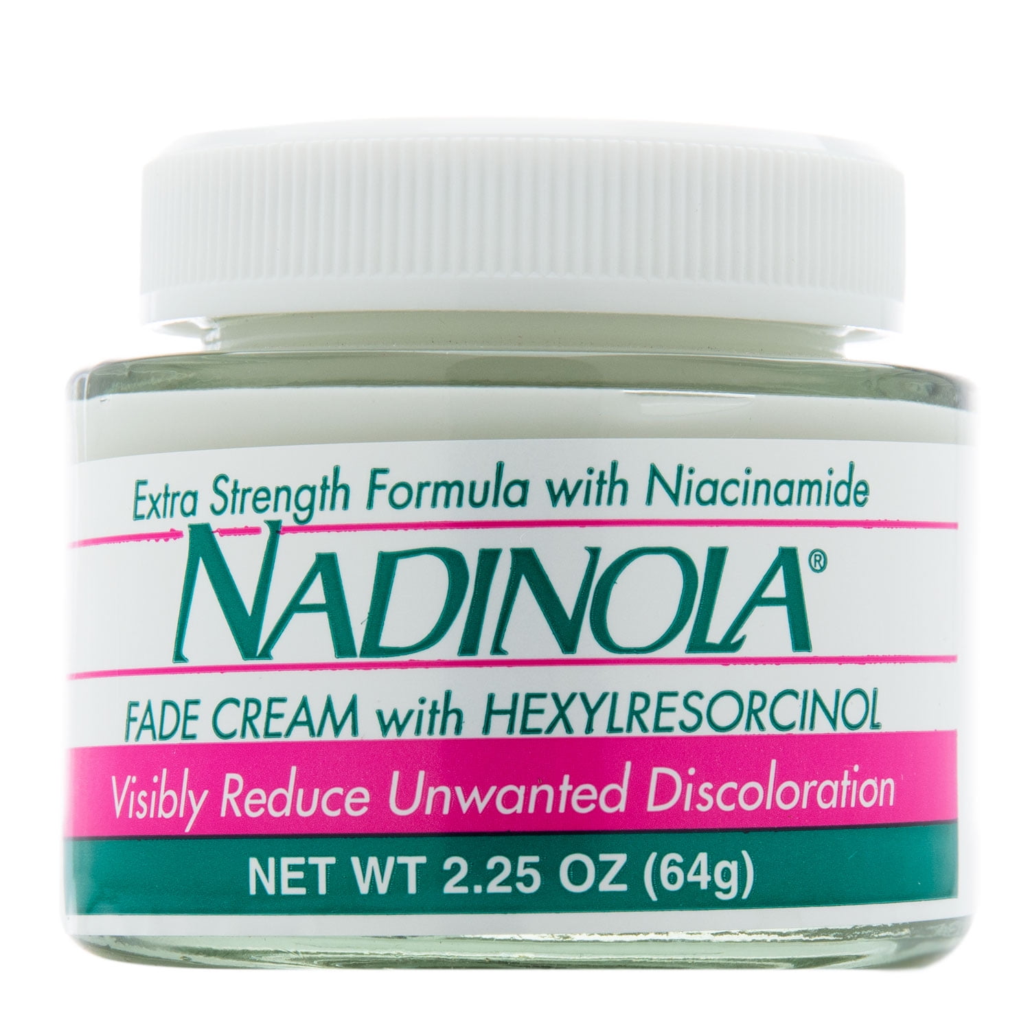 Nadinola Skin Cream, Extra Strength, Improves Discoloration, 2.25 Oz ...