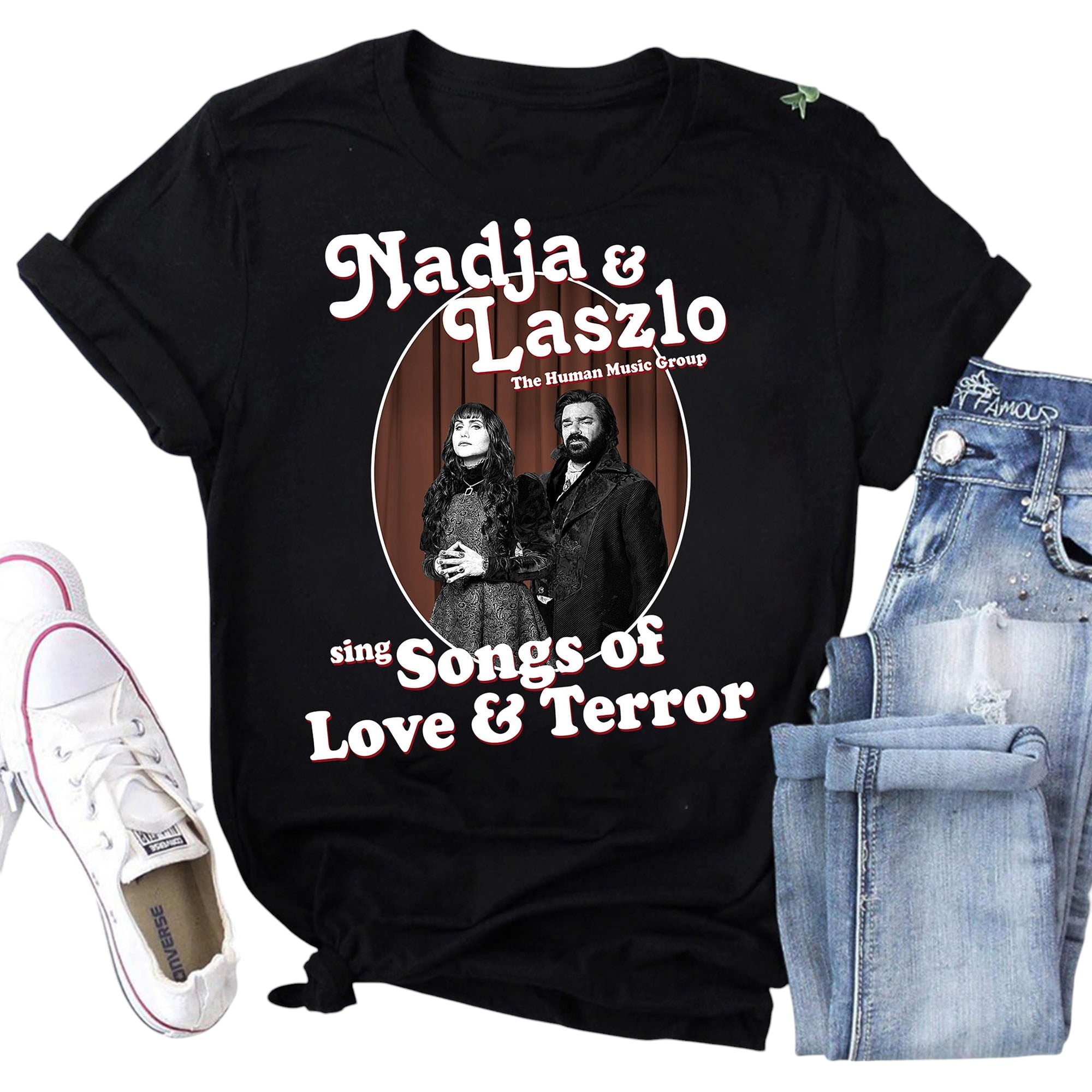 Nadja And Laszlo Sing Songs Of Love And Terror Vintage Unisex Classic ...