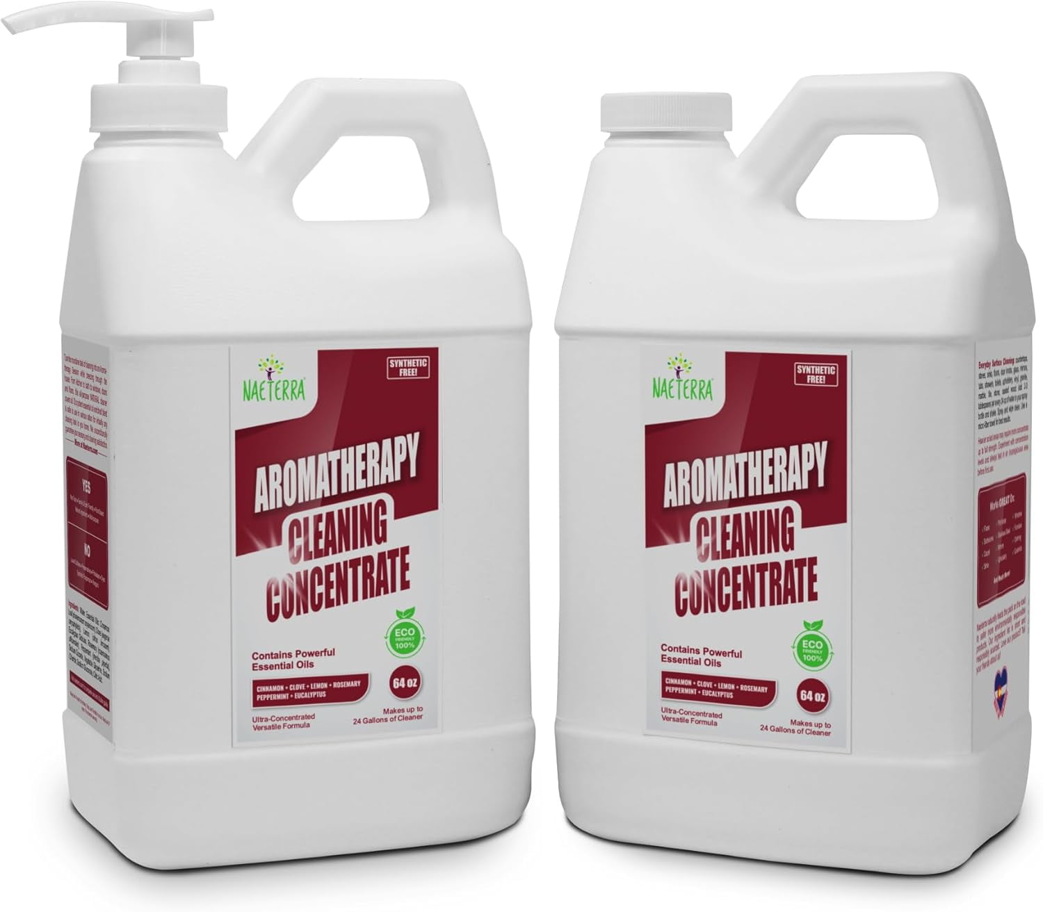 Naeterra Aromatherapy Cleaning Concentrate| Synthetic Free, Plant-Based ...