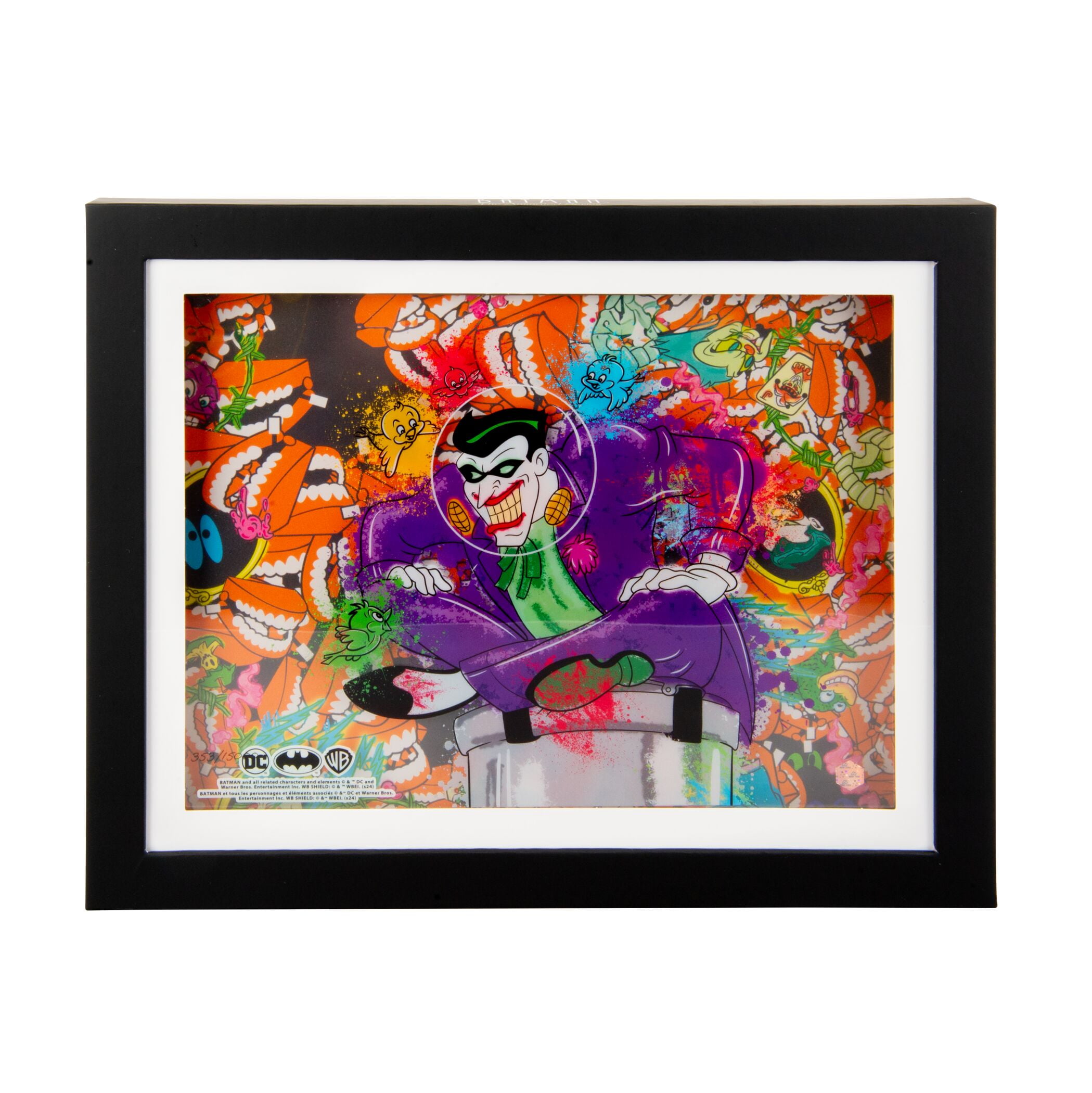 Naftos Batman The Animated Series Pop Art Animation Cel The Joker Art ...
