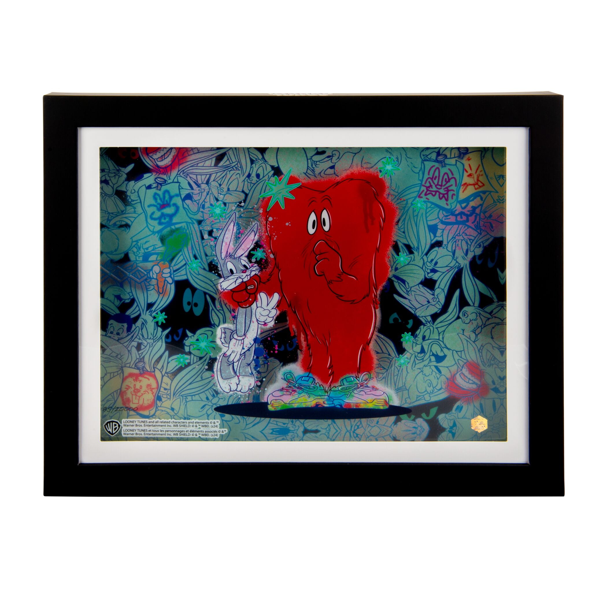 Naftos Pop Art Looney Tunes Animation Cel - Walmart.com