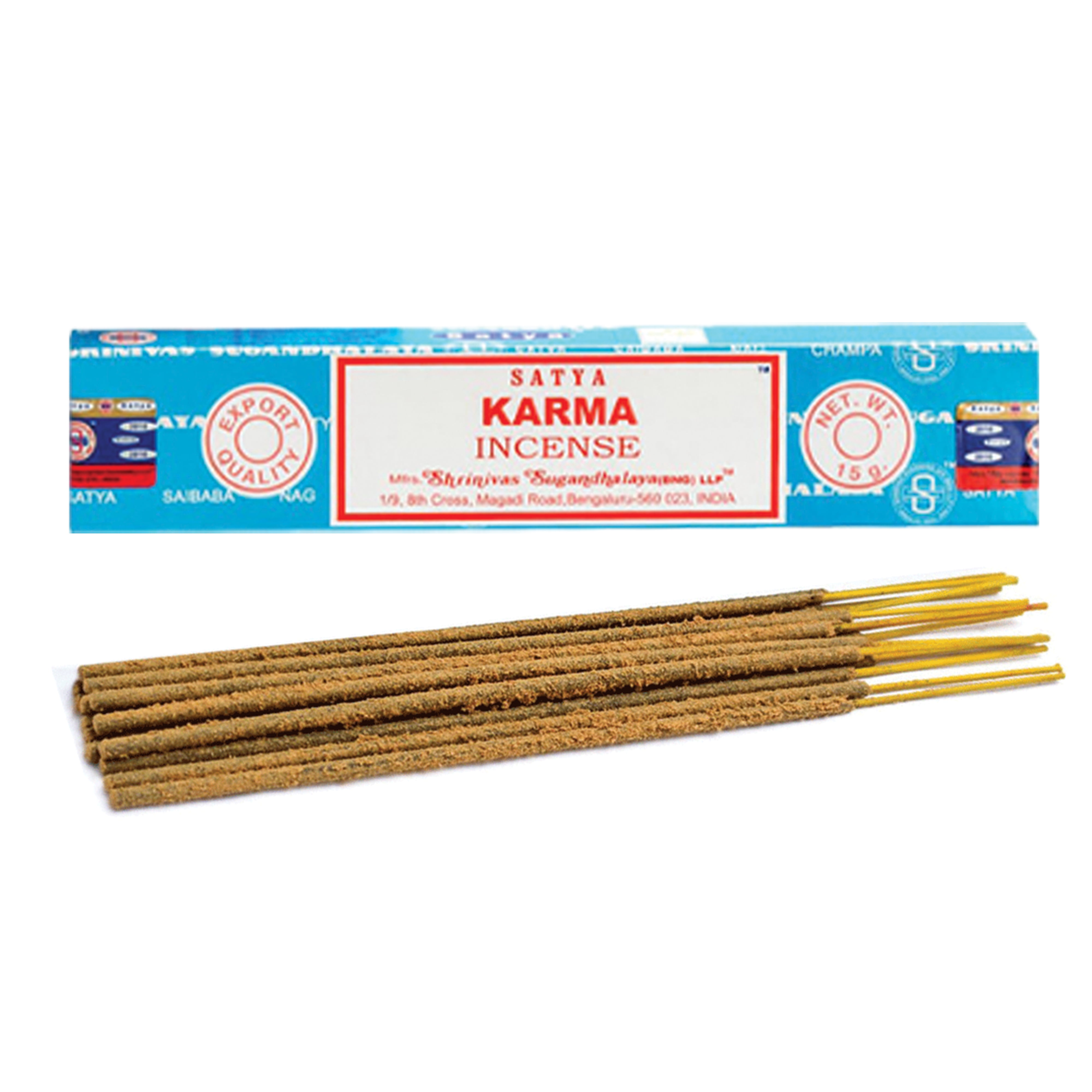 Nag Champa Authentic SATYA SAI Baba Incense Sticks (Karma) - Walmart.com