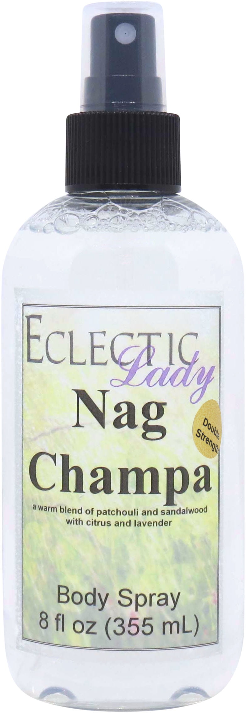 Nag Champa Body Spray, Eclectic Lady, Hydrating Mist, Unisex (Double ...
