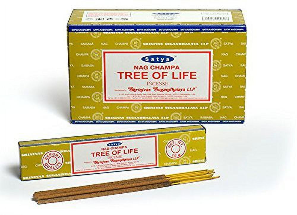 Nag Champa Tree Of Life Incense Sticks 180 Grams Box (15G X 12 Boxes ...