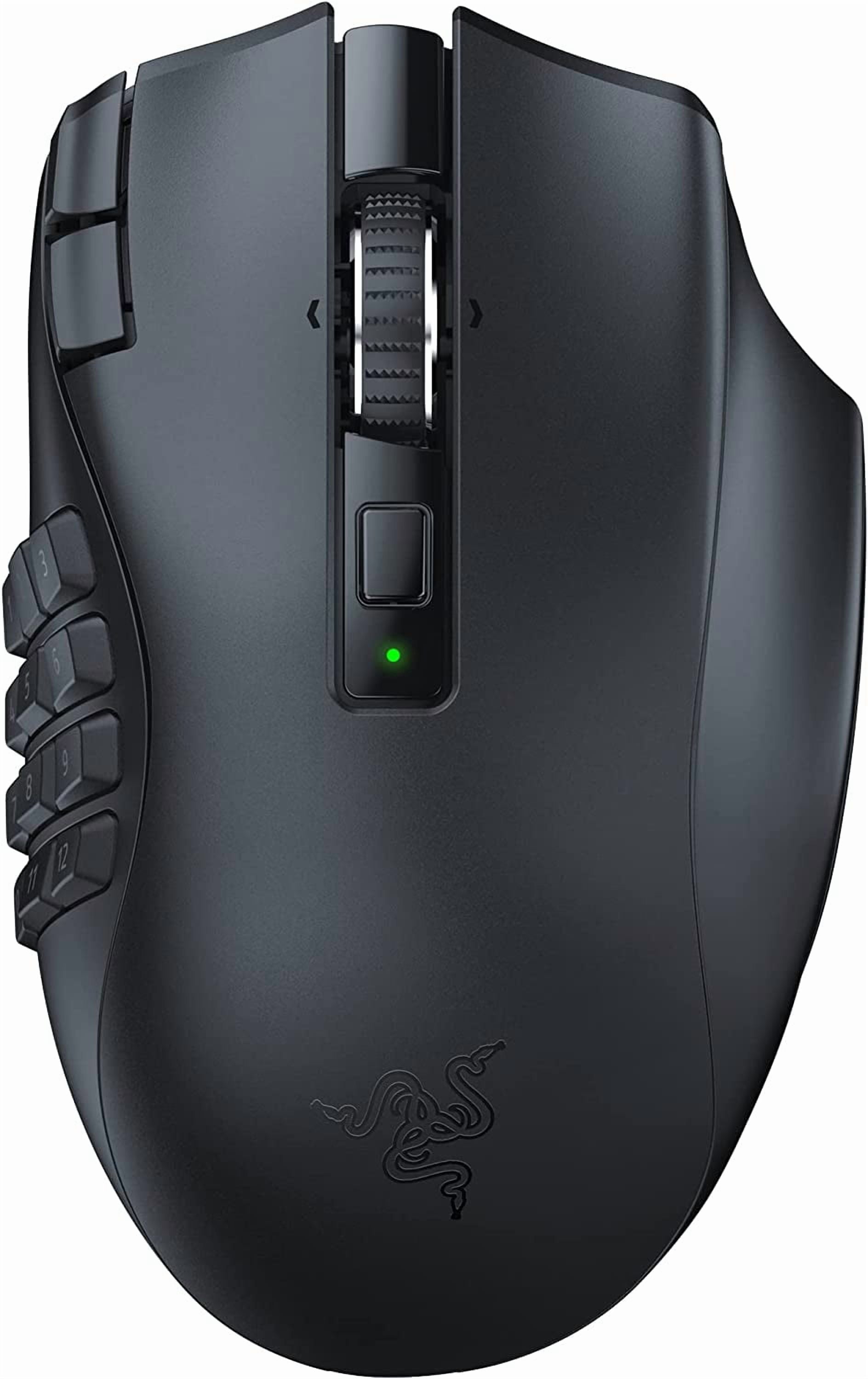 Naga V2 HyperSpeed Wireless MMO Gaming Mouse: 19 Programmable Buttons ...