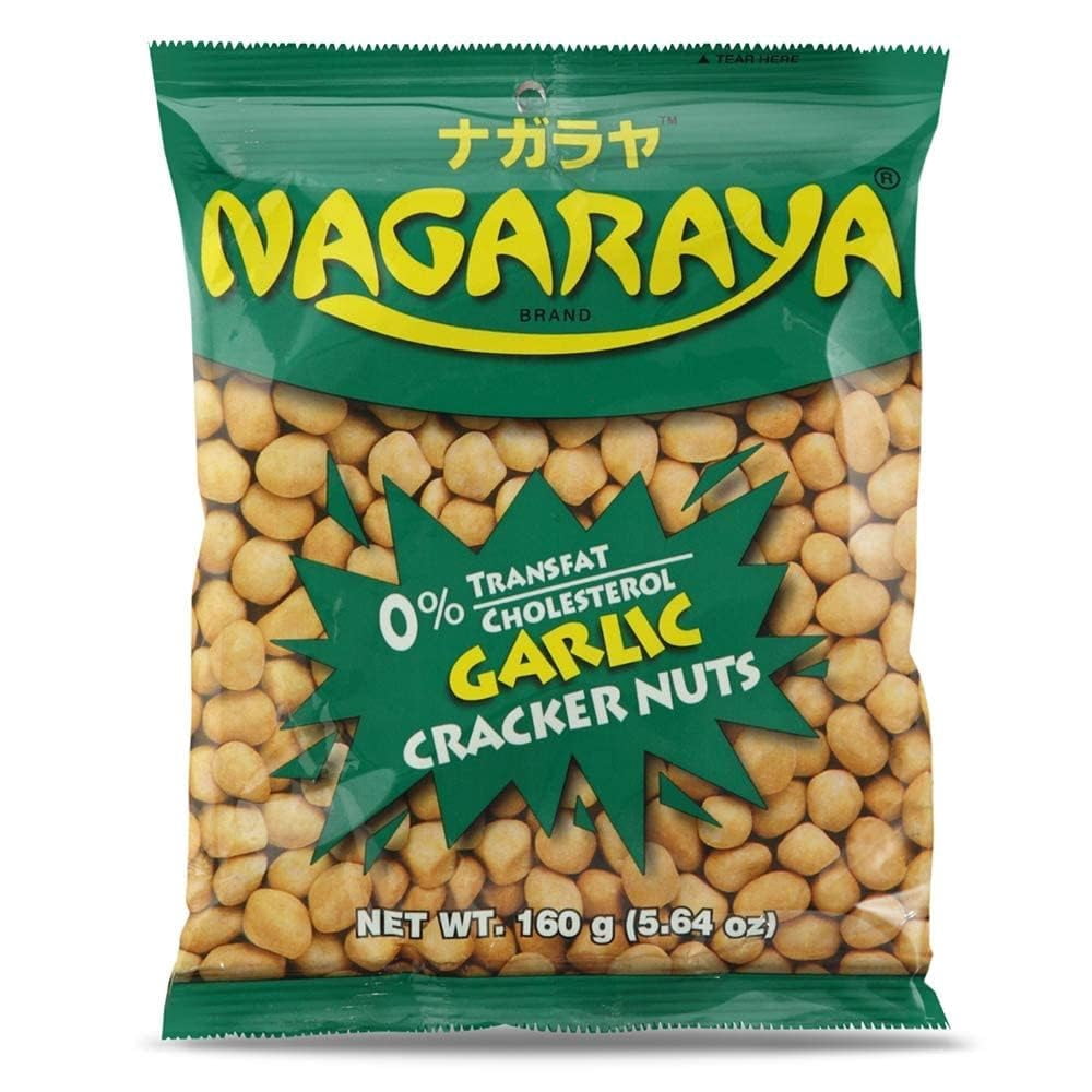Nagaraya Cracker Nuts Garlic IRF13 Pack of 5 (160 G Per Pack) - Walmart.com