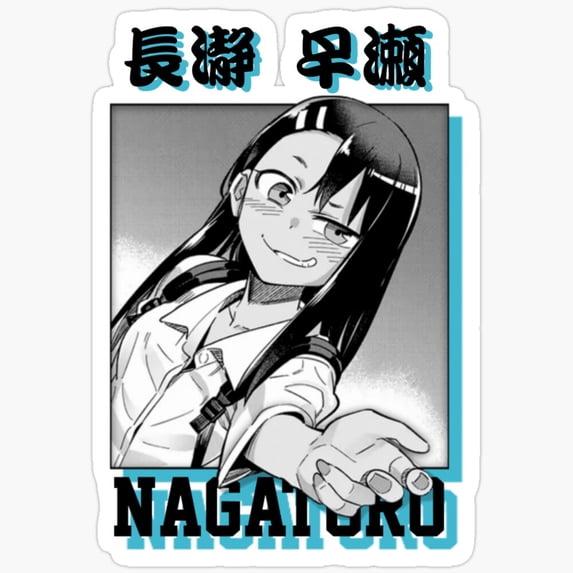 Nagatoro Hayase Sticker Phone Decal Water Bottle Stickers Car Decals ...