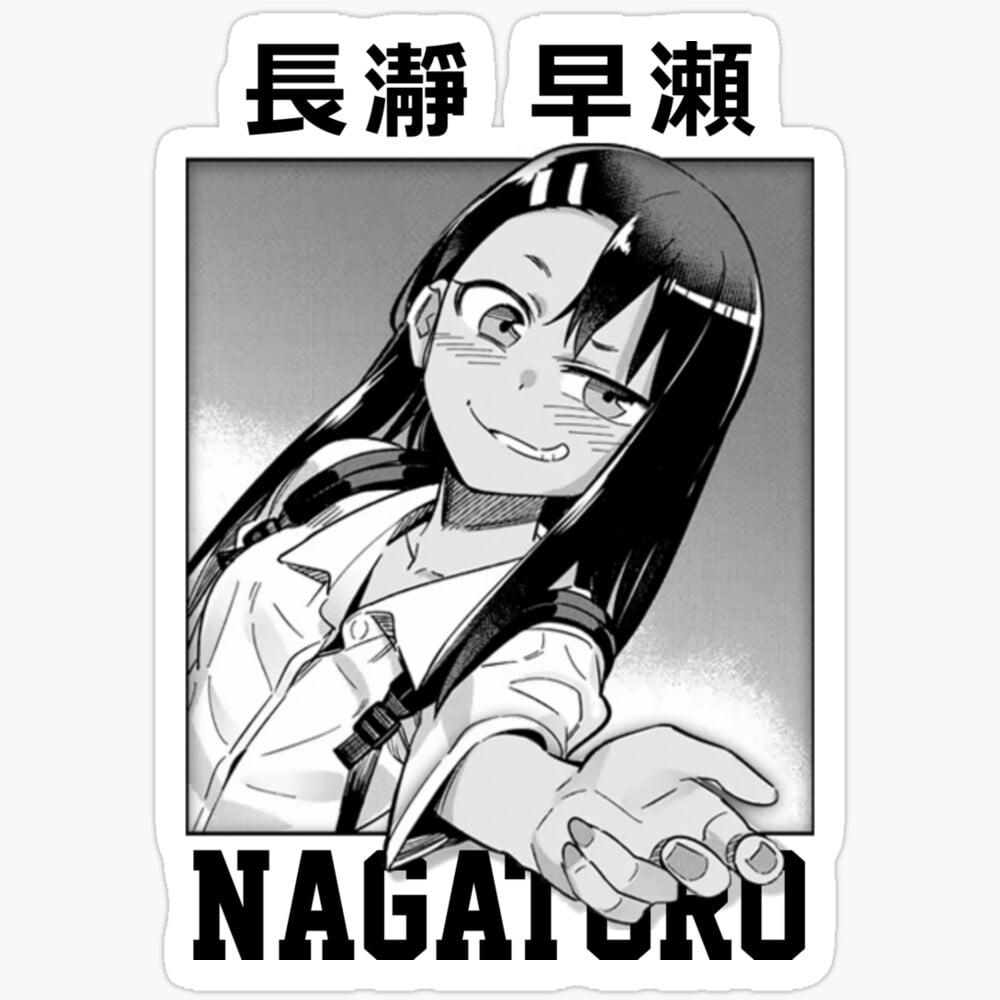 DOPASTICKER Nagatoro Hayase Gift You - Phone Stickers, Waterproof ...