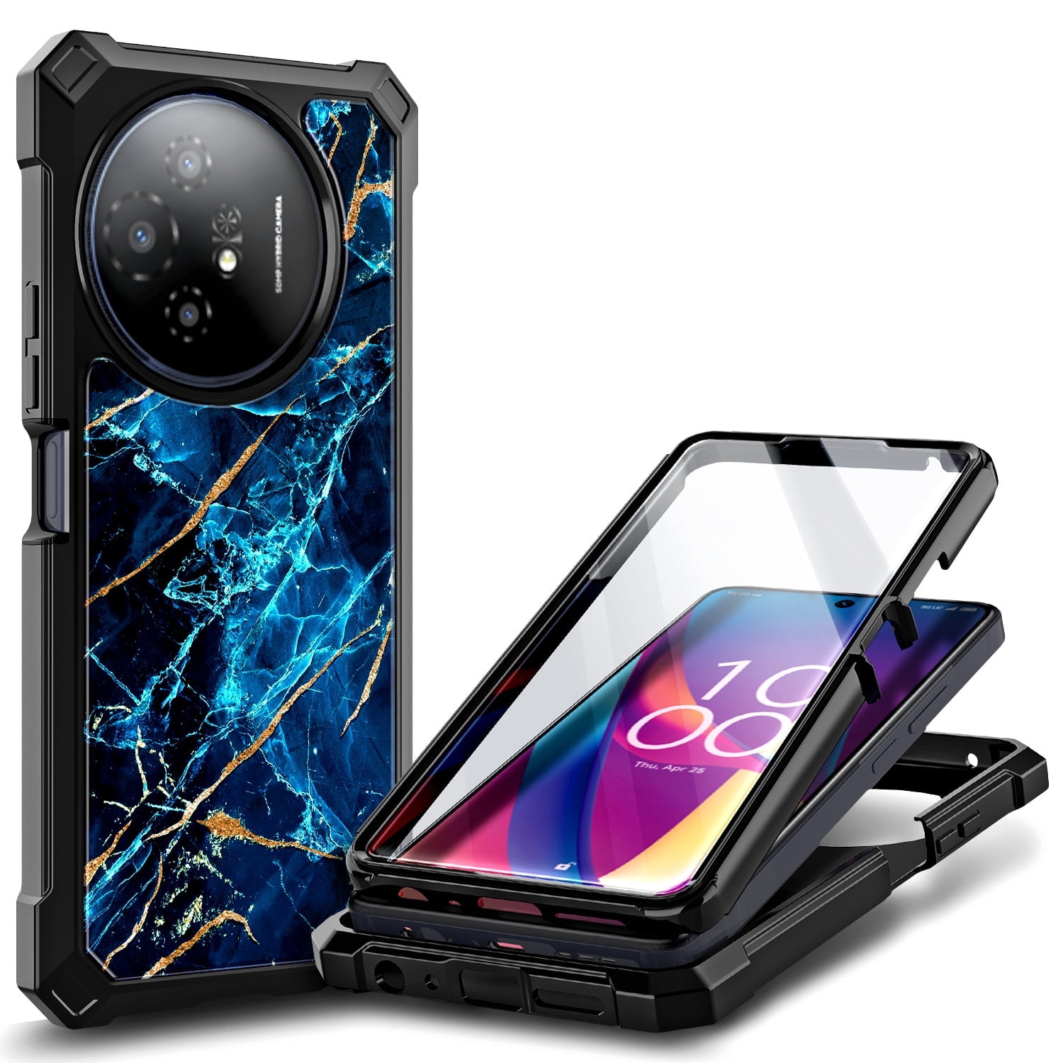 Nagebee Bumper Cell Phone Case for TCL 50 XL 5G, Sapphire - Walmart.com