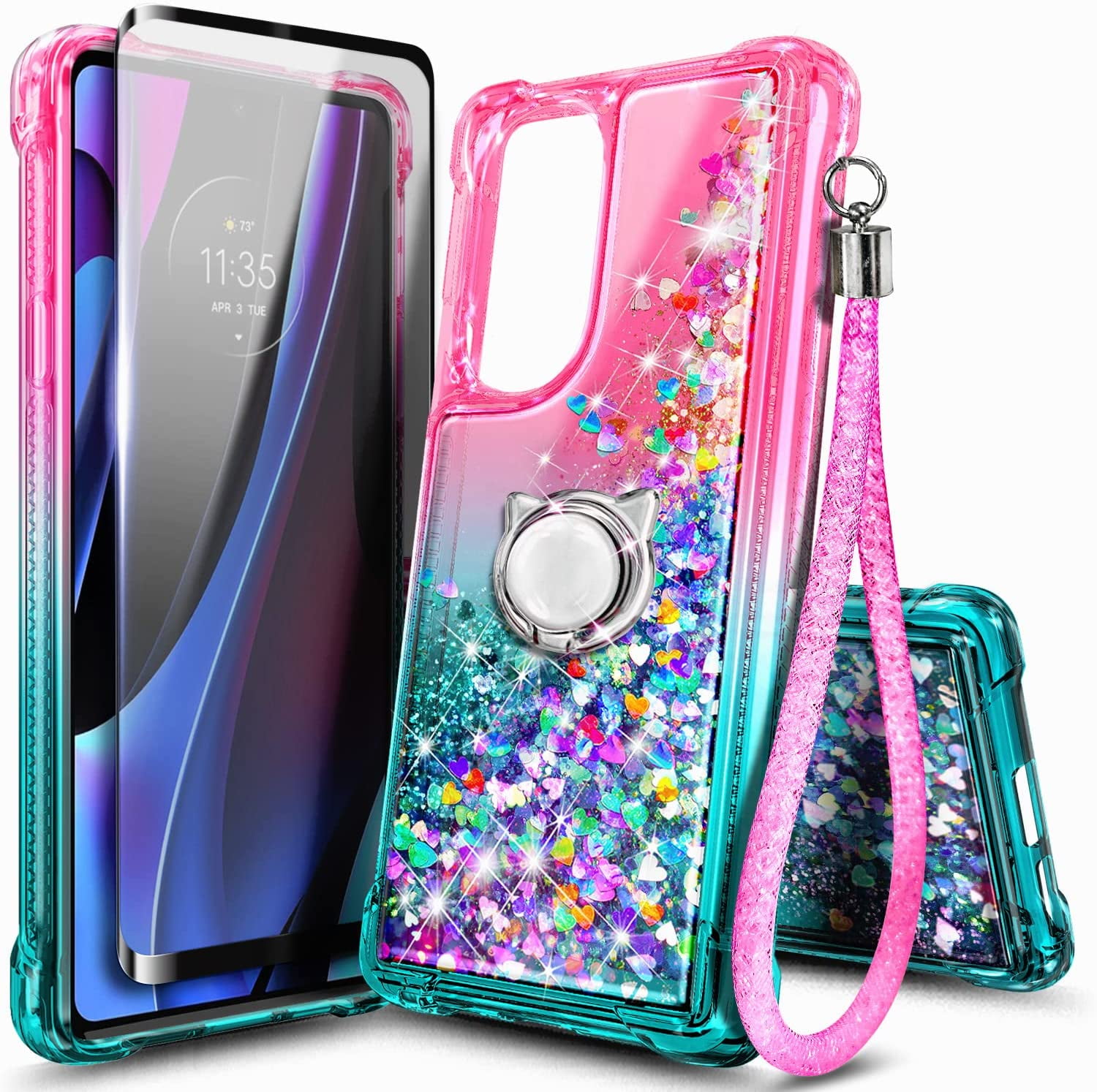 Nagebee Case for Motorola Edge Plus 2022 / Moto Edge+ Plus 5G UW 2022 ...
