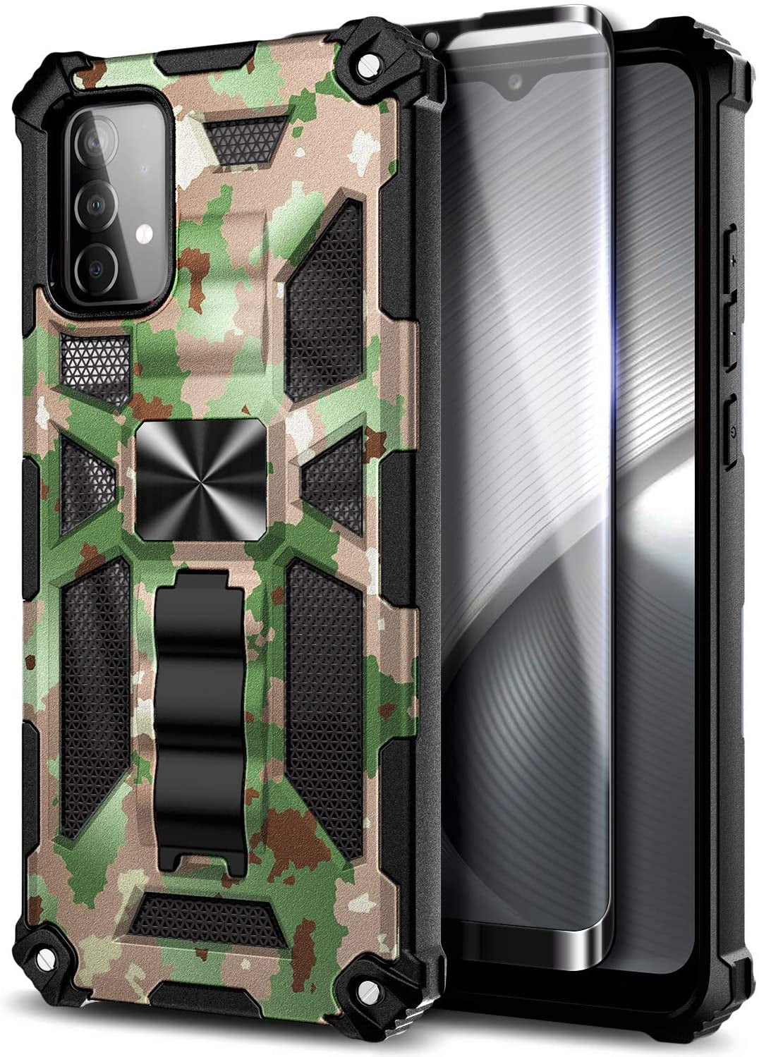 Nagebee Case for Samsung Galaxy A52s 5G/A52 5G/A52 4G LTE with Tempered ...