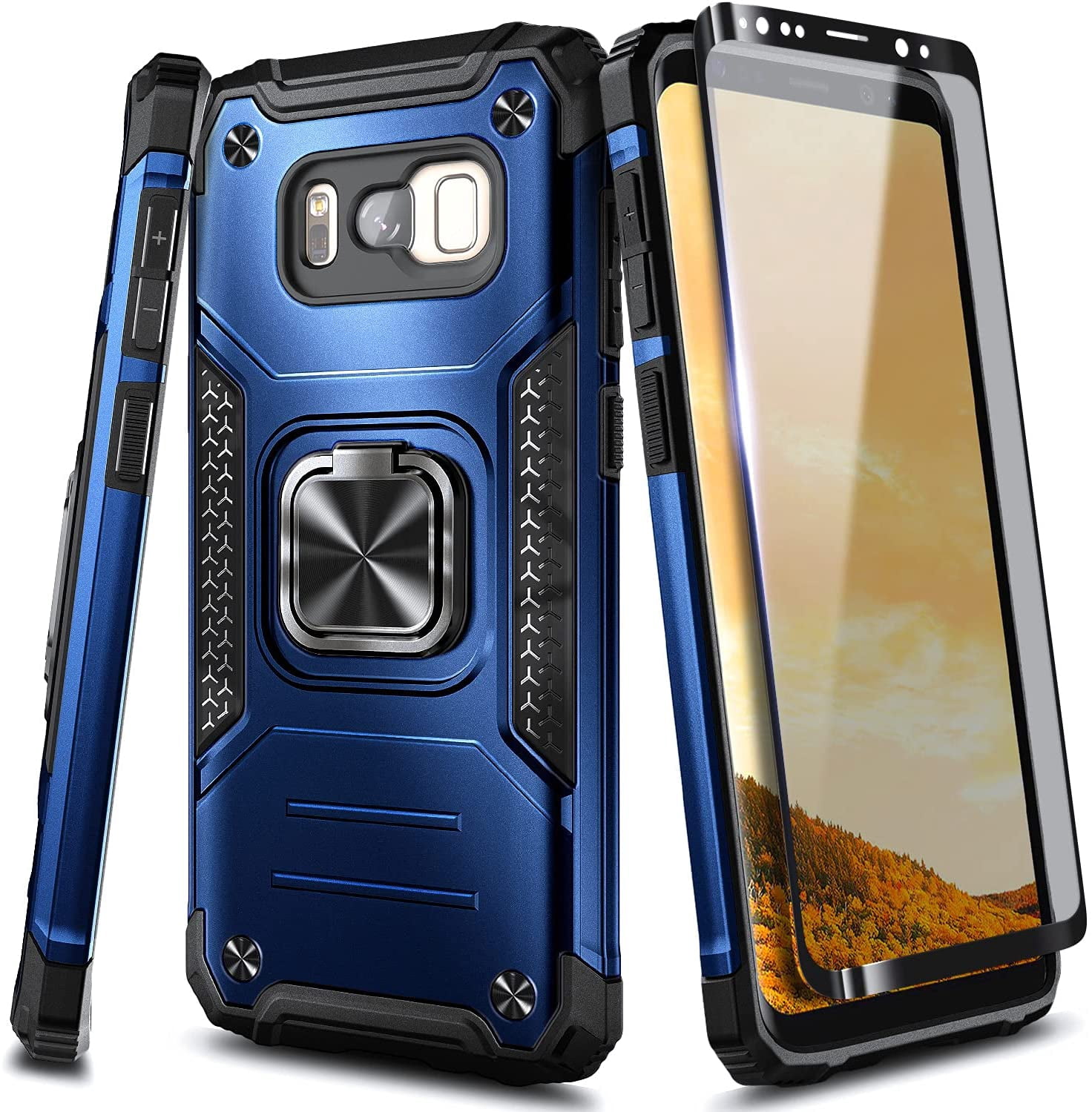 Nagebee Case for Samsung Galaxy S8 / S8 Plus with Screen Protector ...