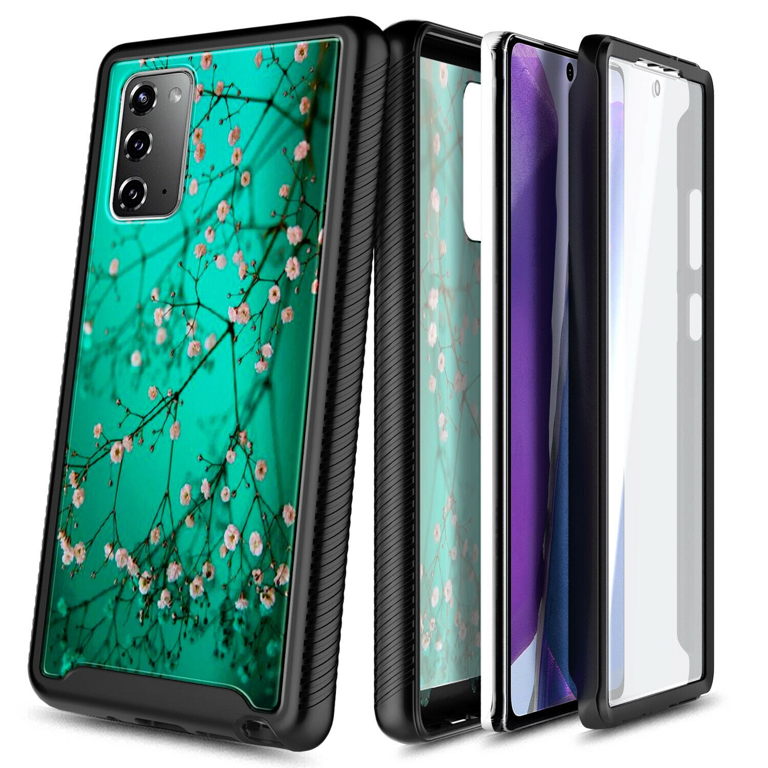 Nagebee Case for Samsung Galaxy Note 20 5G, Full-Body with Front PC ...