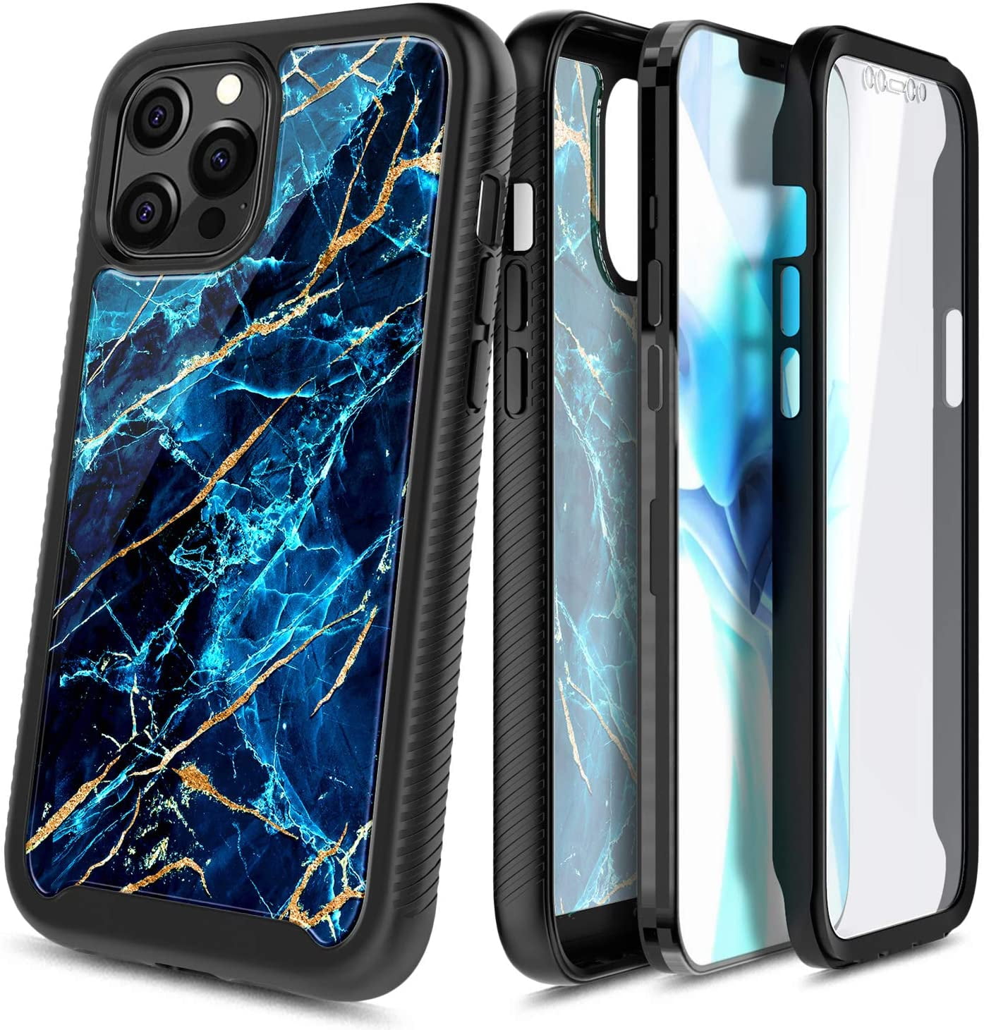 Nagebee Case for iPhone 12, iPhone 12 Pro with Built-in Screen ...