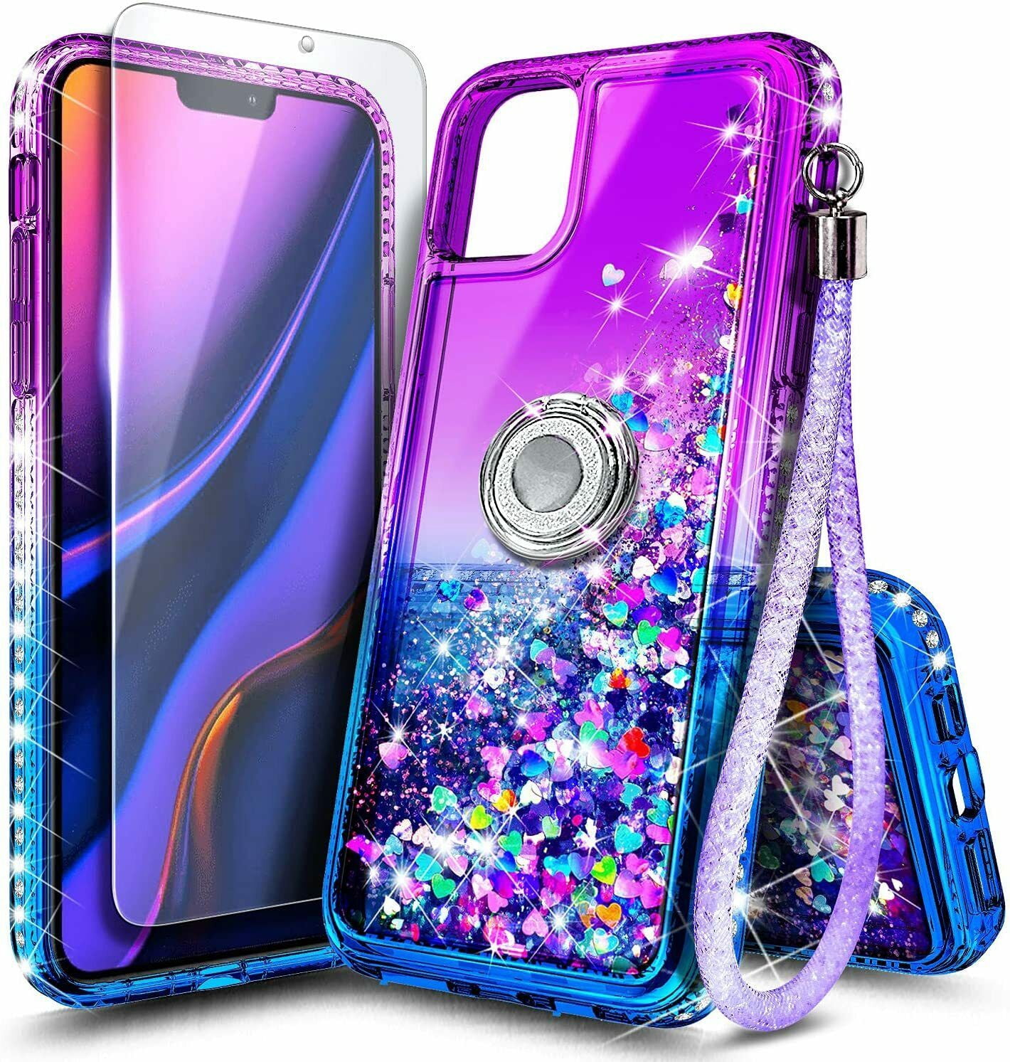 Nagebee Case for iPhone 12 Mini with Tempered Glass Screen Protector ...