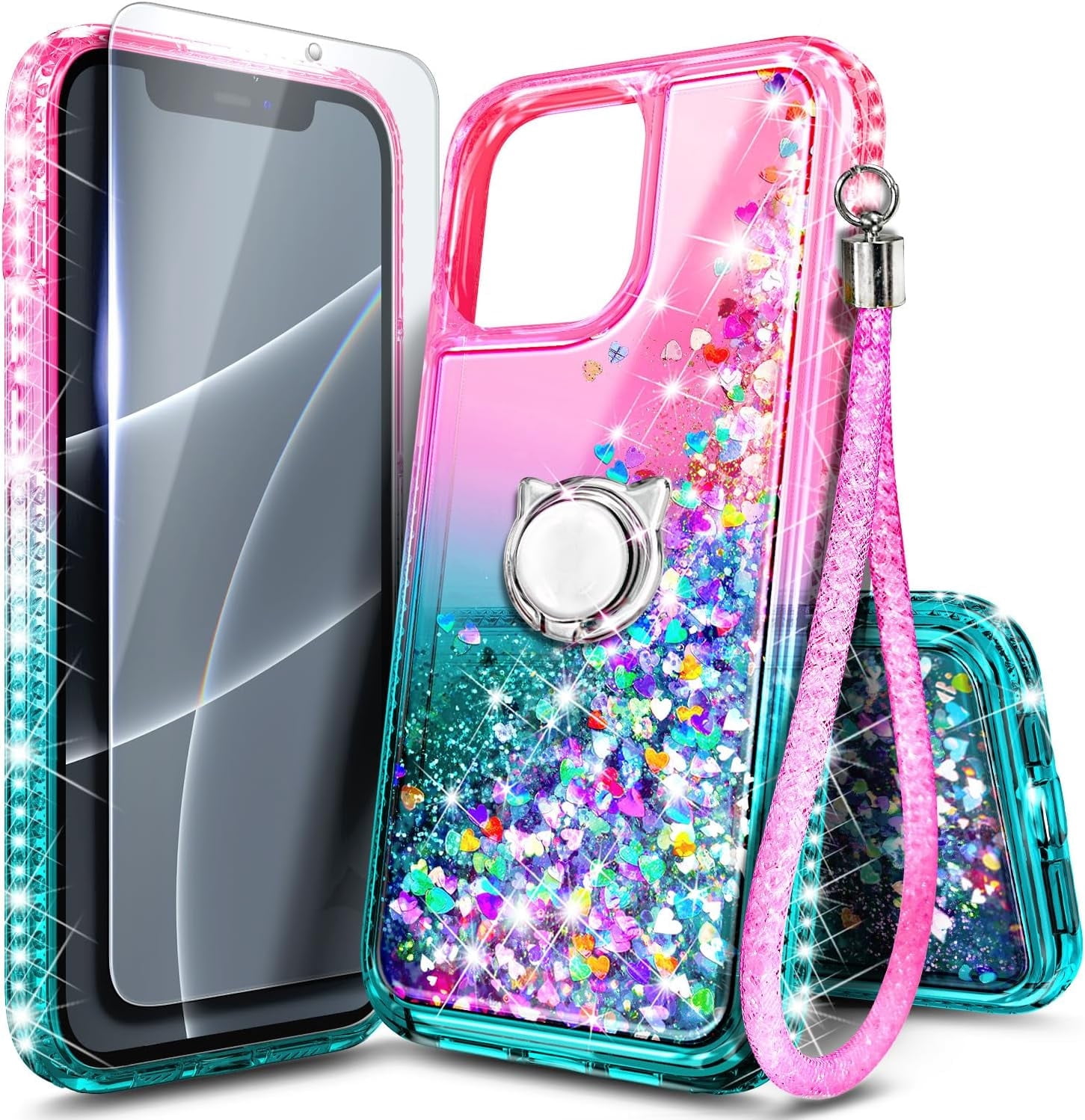 NGB Supremacy, iPhone 13 Pro Case, Glitter Liquid Floating Series ...