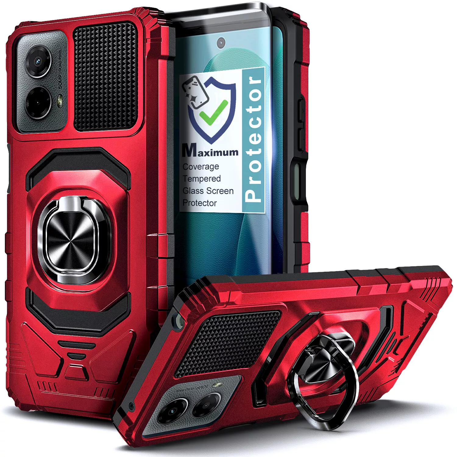 Nagebee For Blu View 5 (B160V) Phone Case Built-In Kickstand Screen ...