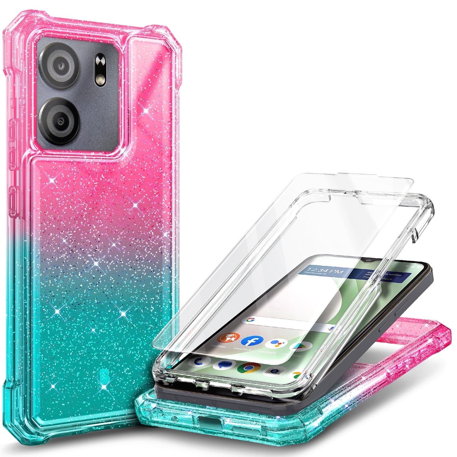 Nagebee Blu View 5 (B160V) Phone Case, Full-Body Protective Shockproof ...