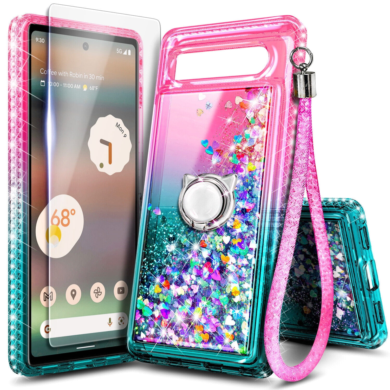 Nagebee Phone Case Compatible for Google Pixel 6A 5G (2022) with ...