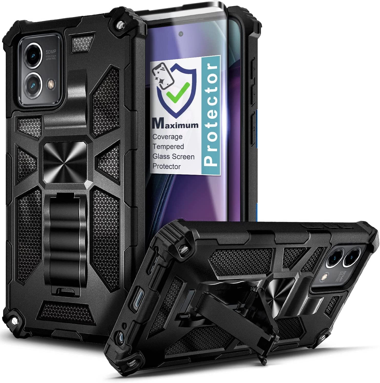 Nagebee Armor Phone Case for Moto G Stylus 5G (2023), Shockproof ...