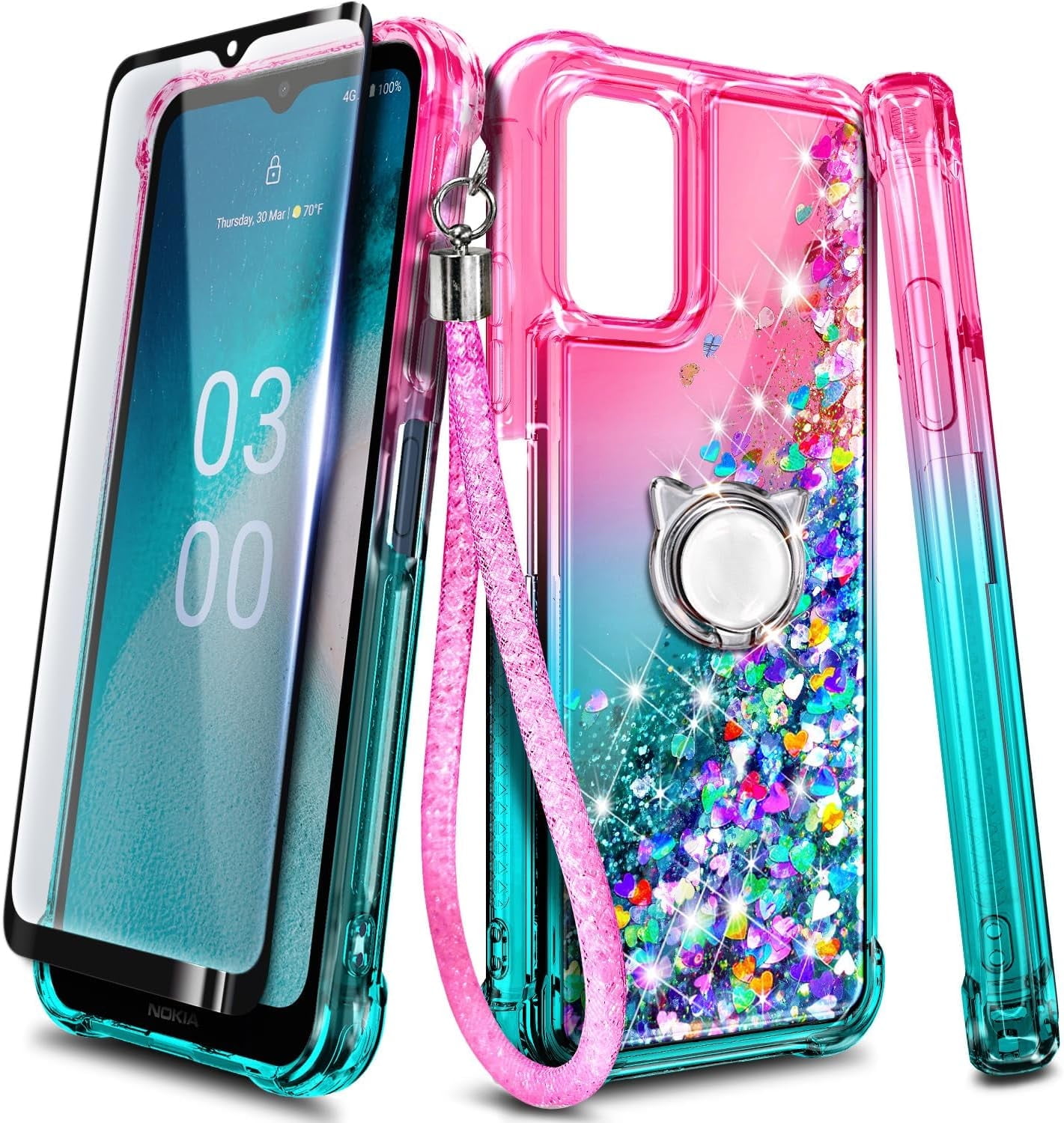 Nagebee Phone Case Compatible for Nokia G100 Case & Nokia C300 Case ...