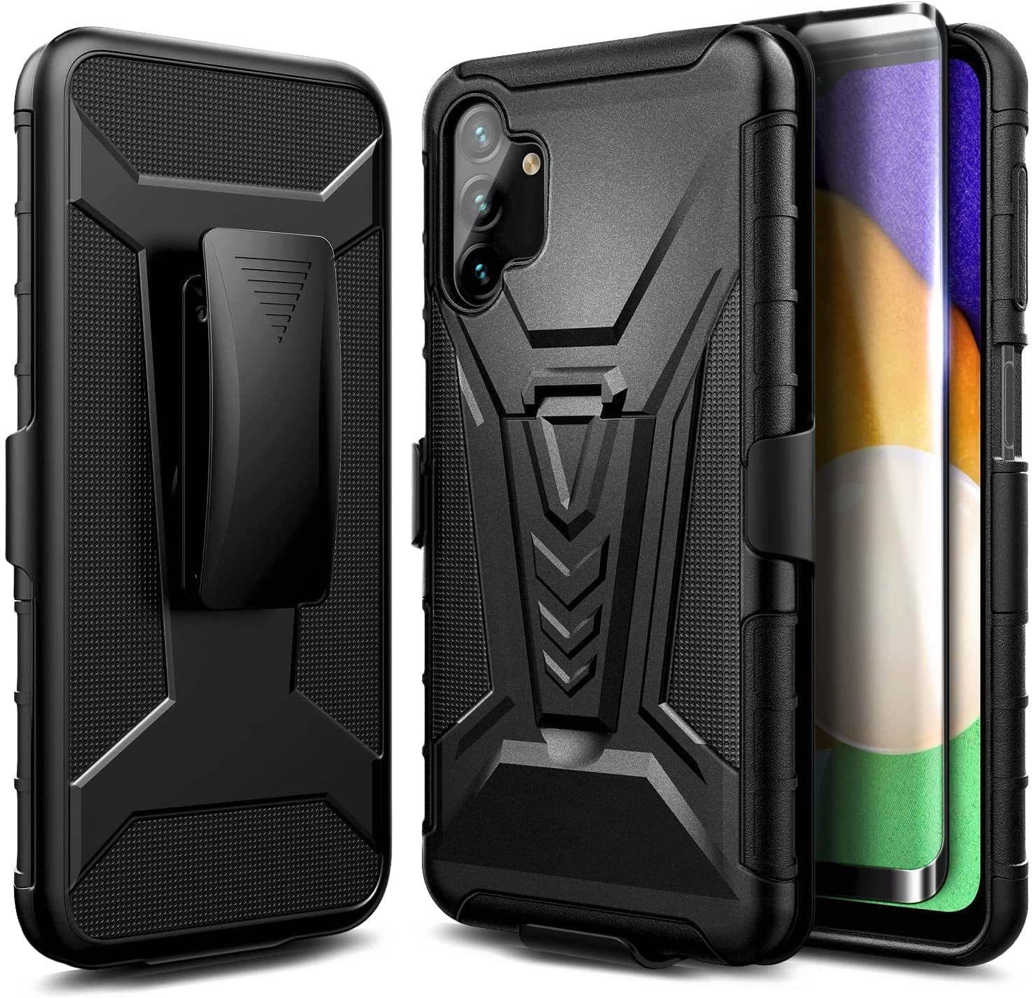 Nagebee Phone Case Compatible for Samsung Galaxy A14 5G with Tempered ...