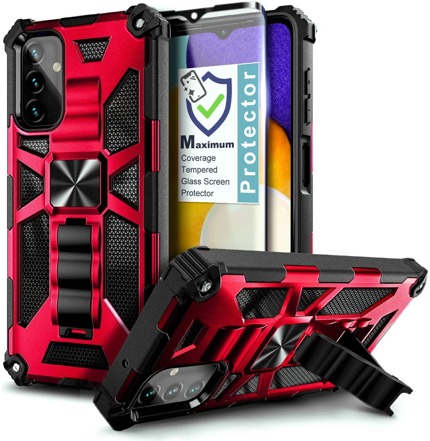 Nagebee Phone Case Compatible for Samsung Galaxy A14 5G with Tempered ...