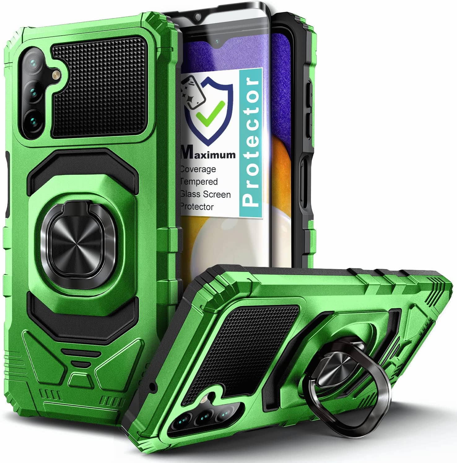 Nagebee Phone Case Compatible for Samsung Galaxy A54 5G with Tempered ...