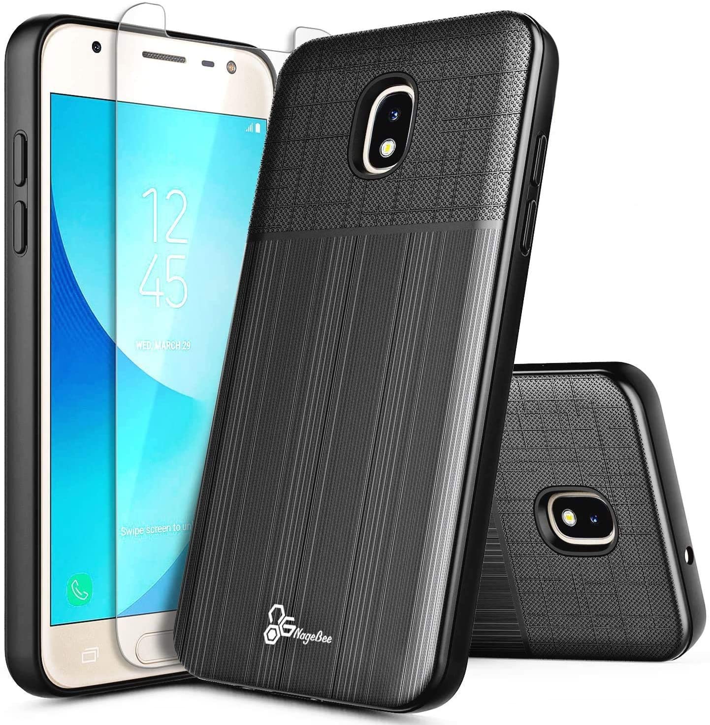 Nagebee Phone Case Compatible for Samsung Galaxy J3 Orbit, J3 2018/J3 V ...