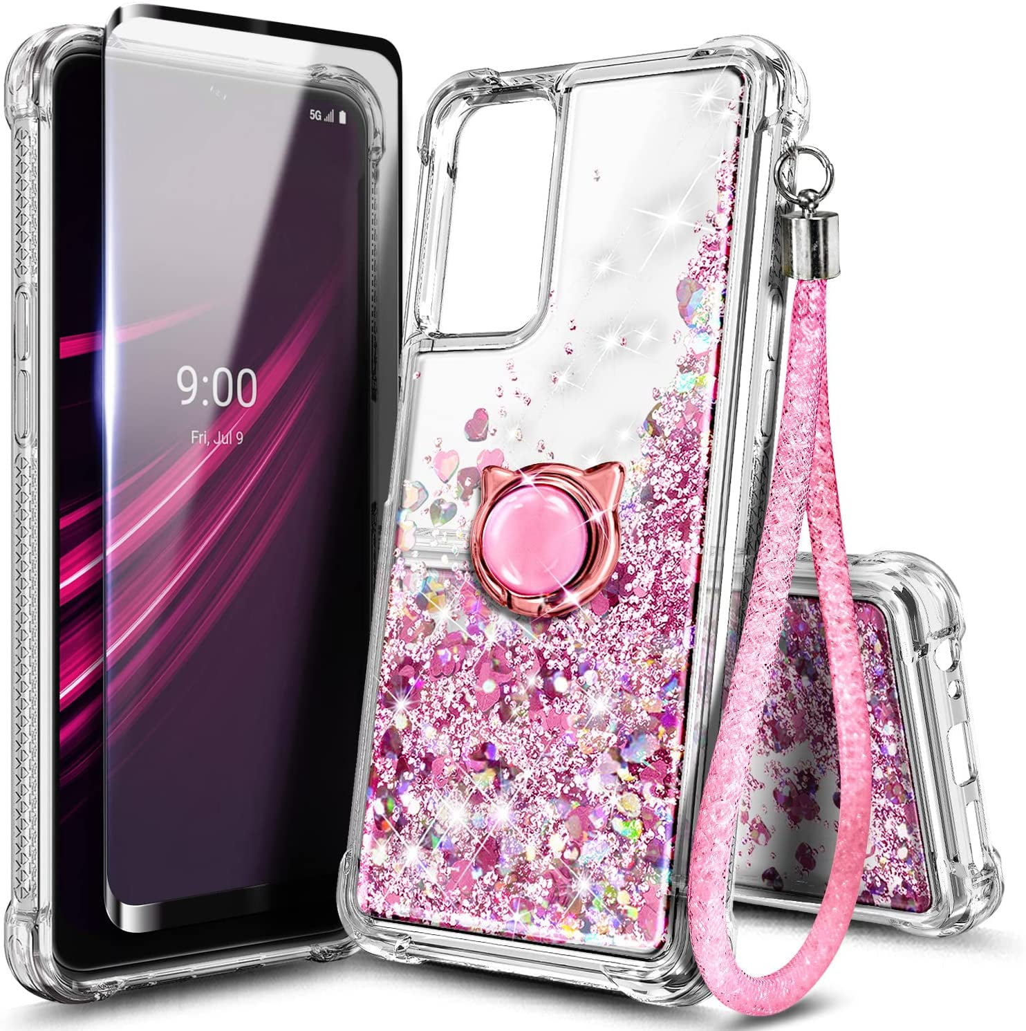 Nagebee Phone Case Compatible for T-Mobile REVVL V+ Plus 5G with ...