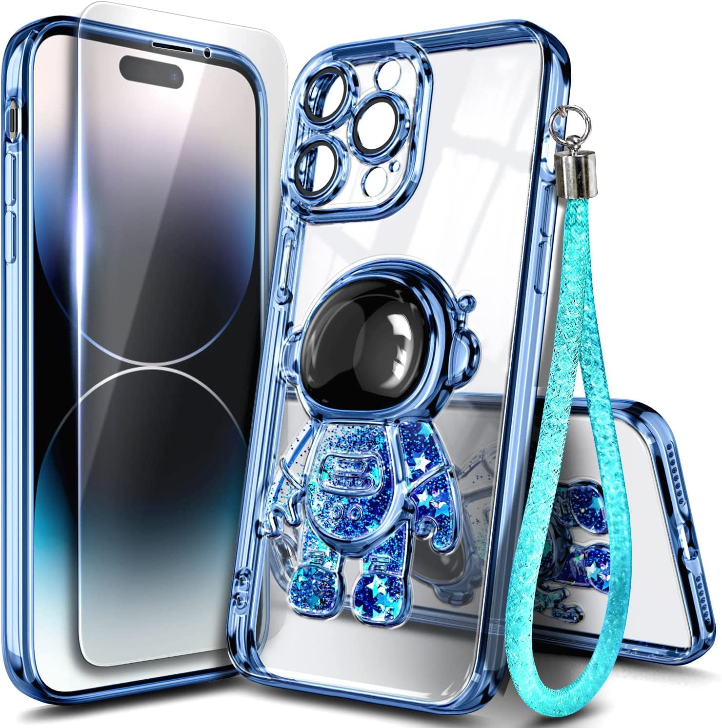 Nagebee Phone Case Compatible for iPhone 11 (6.1 inch) with Tempered ...