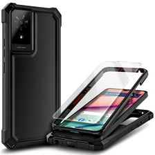 Nagebee Phone Case for TCL K24 T434D, Tempered Glass Screen Protector ...