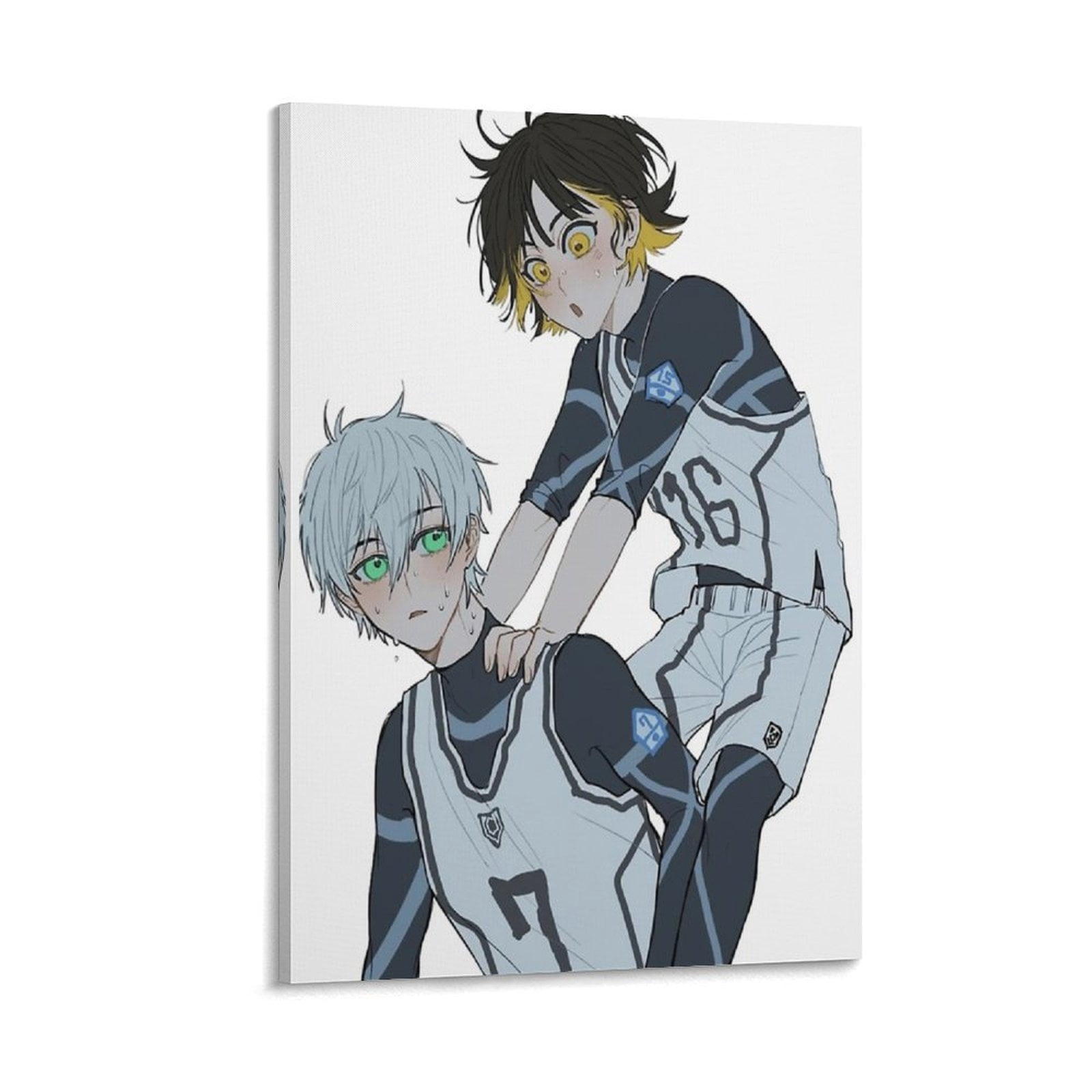 Nagi Seishiro And Bachira Meguru Poster Canvas Art Poster and Wall Art ...