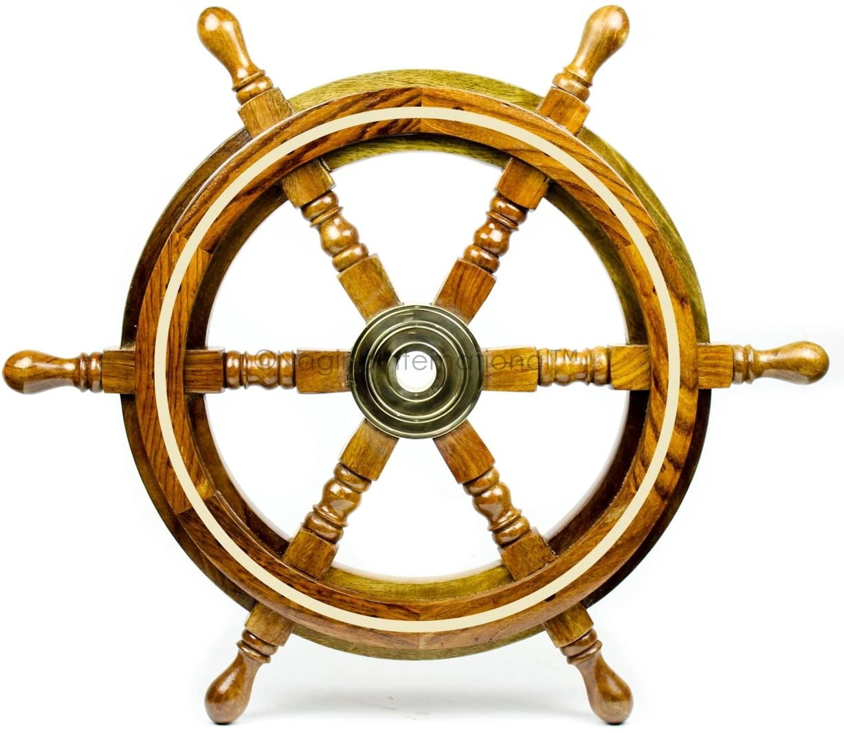 Nagina International 12" Nautical Wood Crafted Premium Pirate's Boat ...