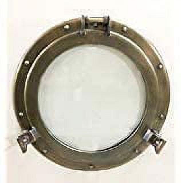 Nagina International, 17" Aluminum Porthole Antique Finish~Port Window ...